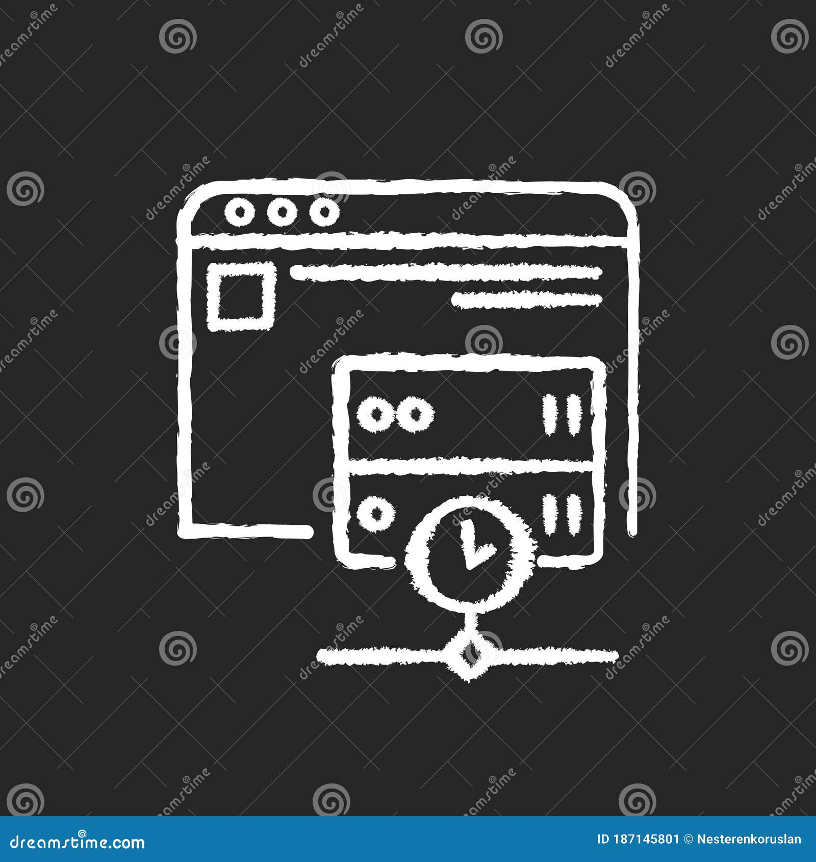 Caching Icon. Trendy Caching Logo Concept On White Background Fr Vector ...