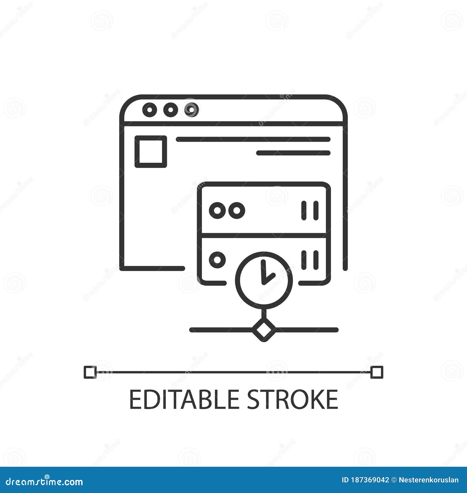 Caching Linear Icon. Modern Outline Caching Logo Concept On Whit ... Caching Linear Icon. Modern Outline Caching Logo Concept On Whit ...
