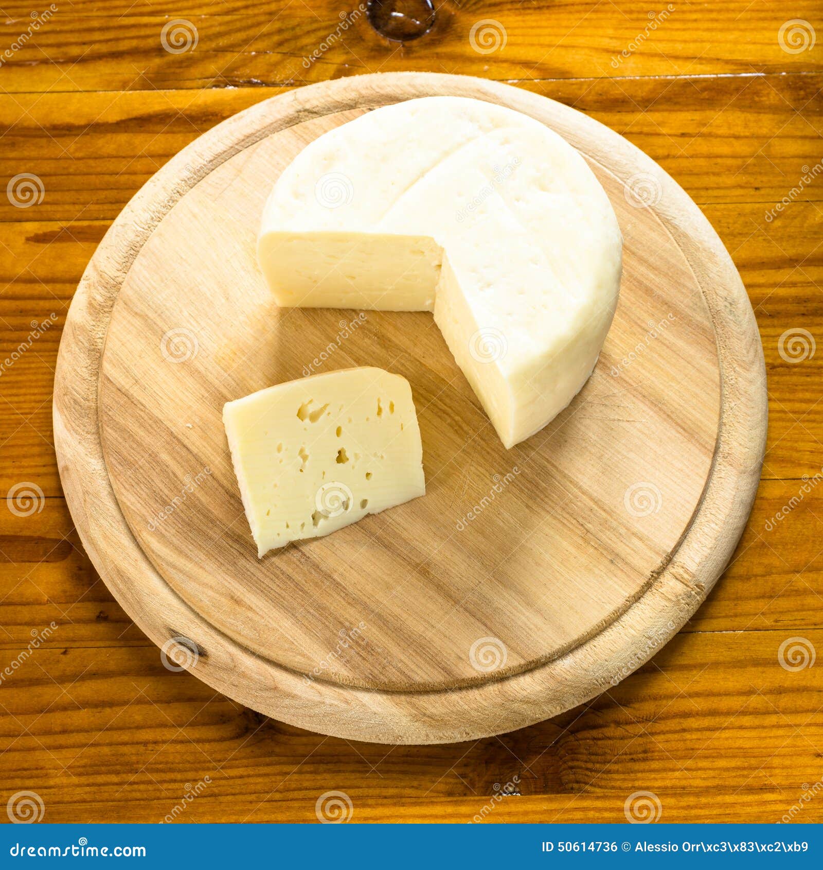 Caciotta, italian cheese stock photo. Image of market - 50614736