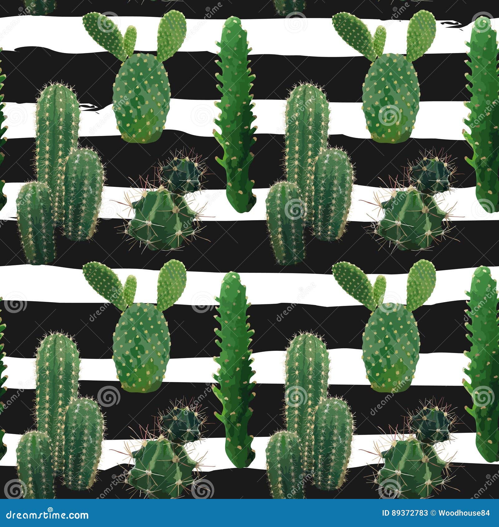 Cactus Plant Dinosaur Ancient Vector Illustration Transparent ...