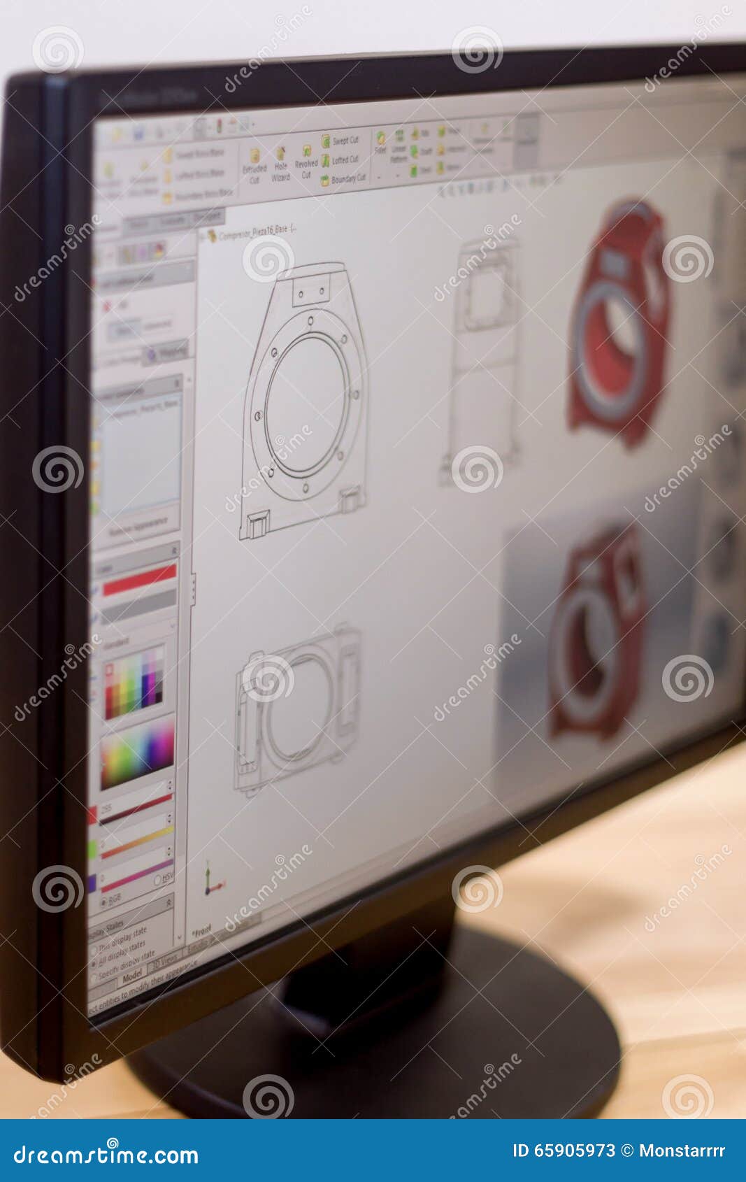 Cad engineer workstation stock image. Image of paper - 65905973