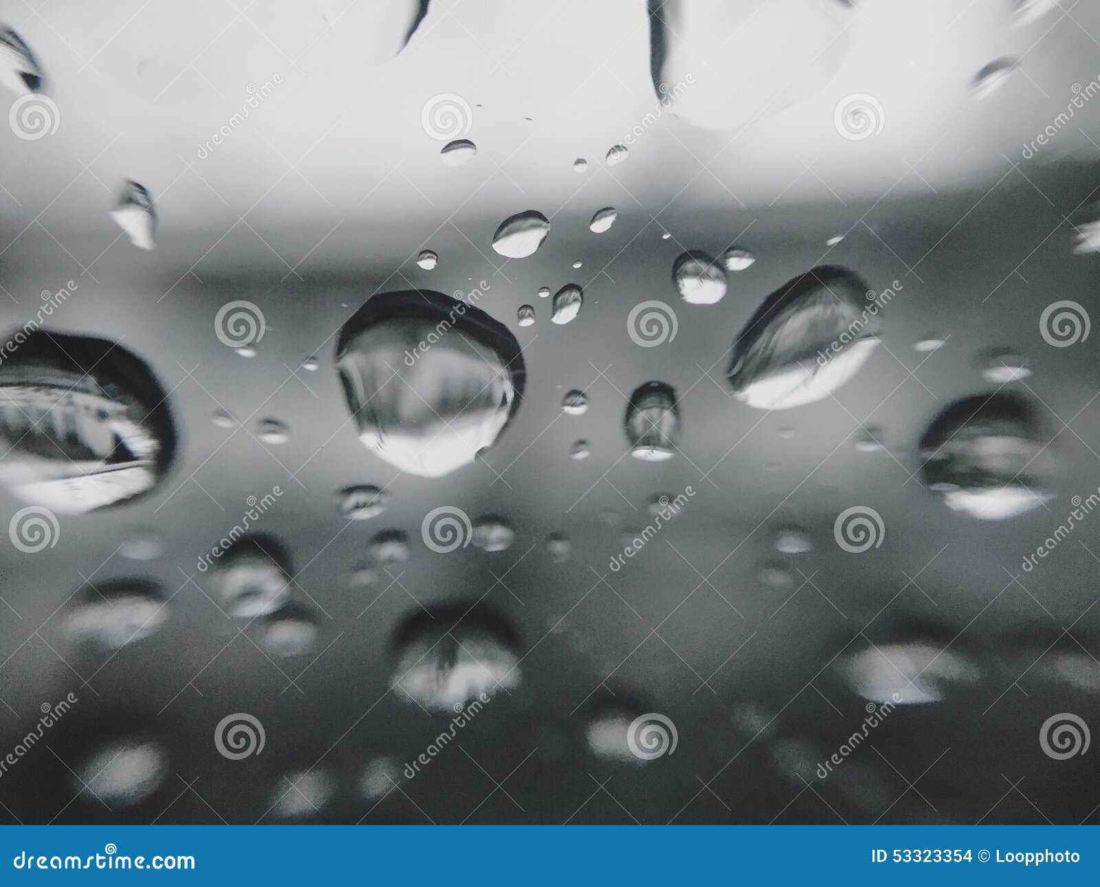 Cada l'acqua fotografia stock. Immagine di macro, acquerugiola - 53323354