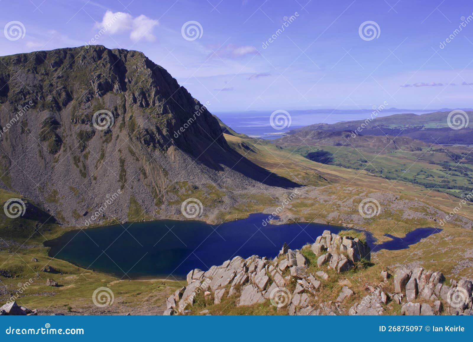 Cadair Idris stock image. Image of idris, dolgellau, lake - 26875097