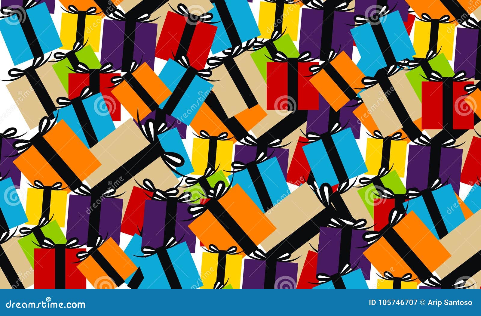 Cadeau Logo Design Template Illustration de Vecteur - Illustration du ...