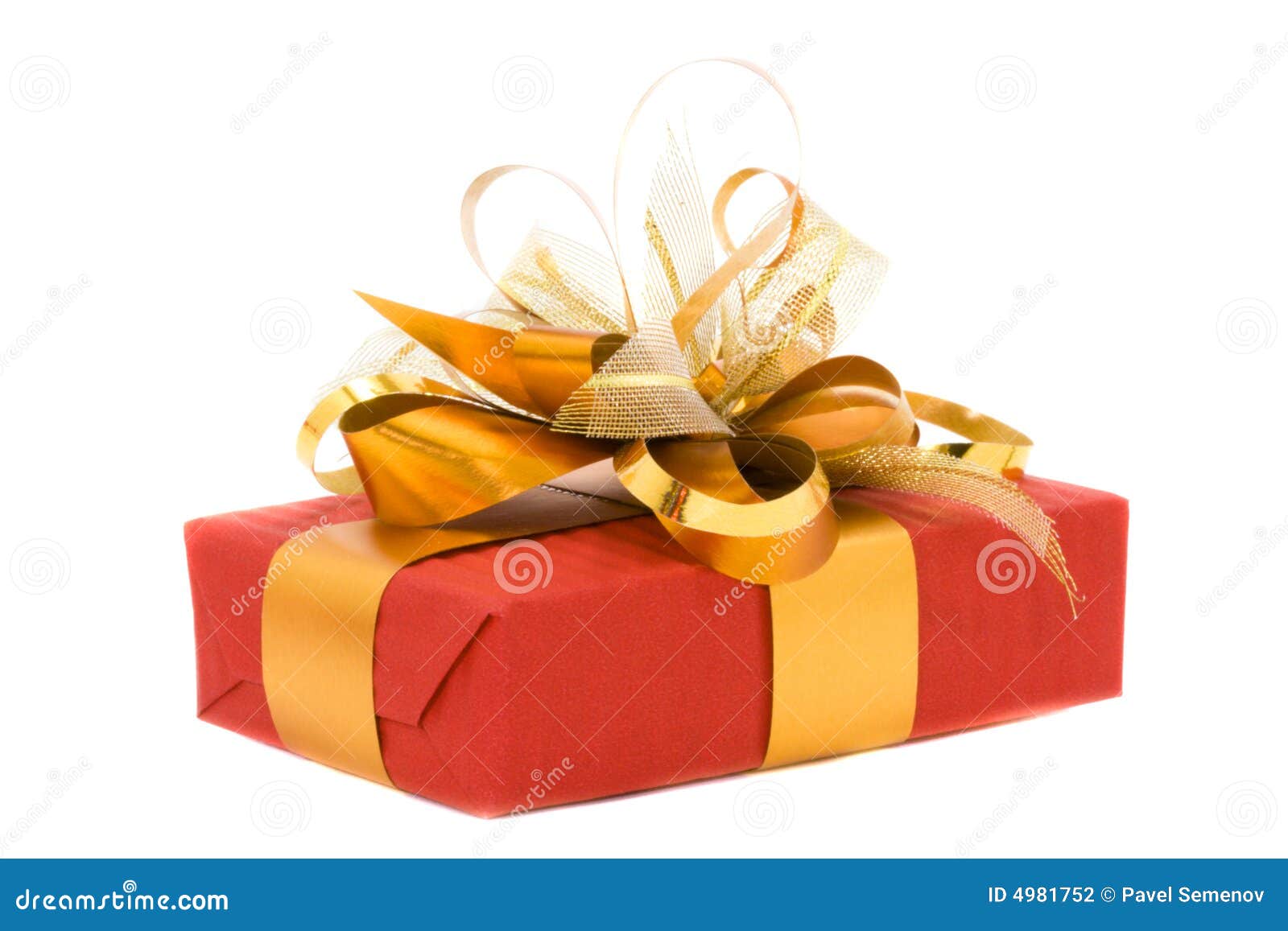 Cadeau rouge photo stock. Image du événement, individuel - 4981752