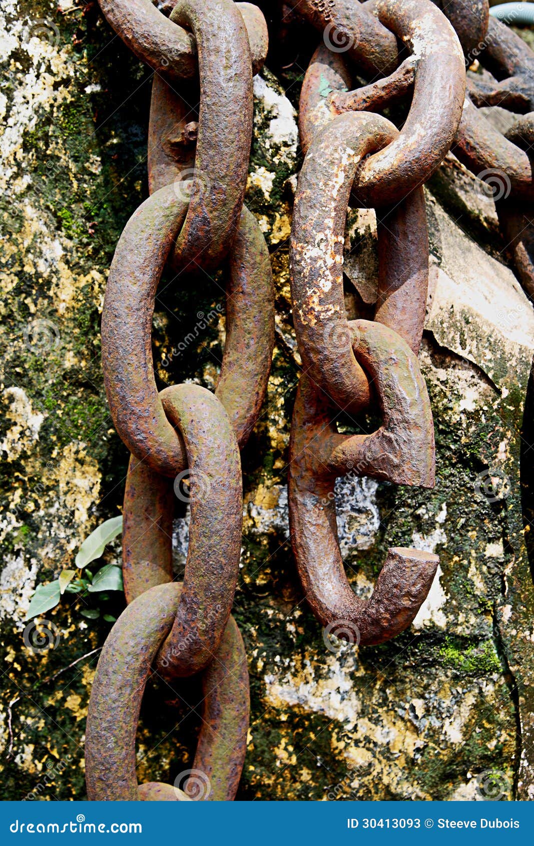 Cadena quebrada imagen de archivo. Imagen de simbolismo - 30413093