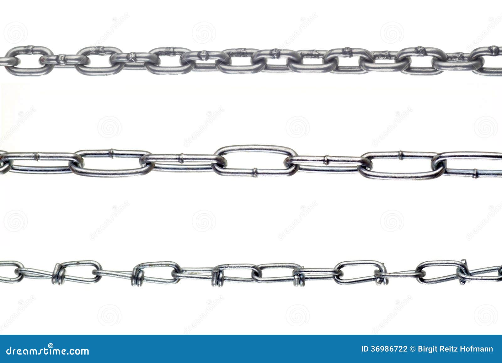 Cadenas Metálicas Fotografía de archivo - Imagen: 36986722