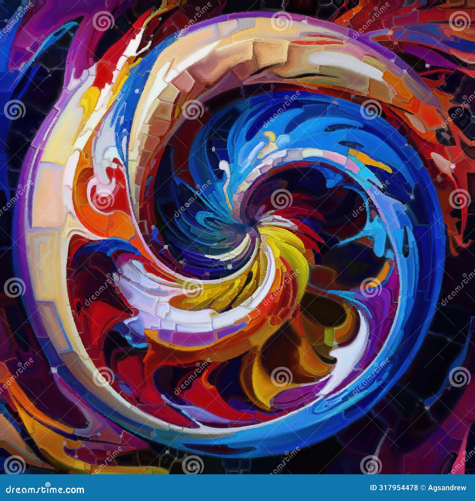 Cadence of Color Compilation Stock Photo - Image of imaginative, nature ...