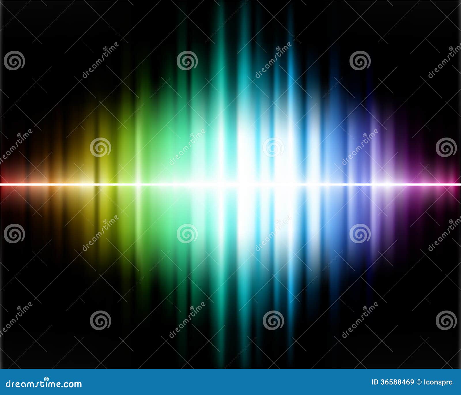 Cadences on Abstract Red Spectrum Background Stock Illustration ...