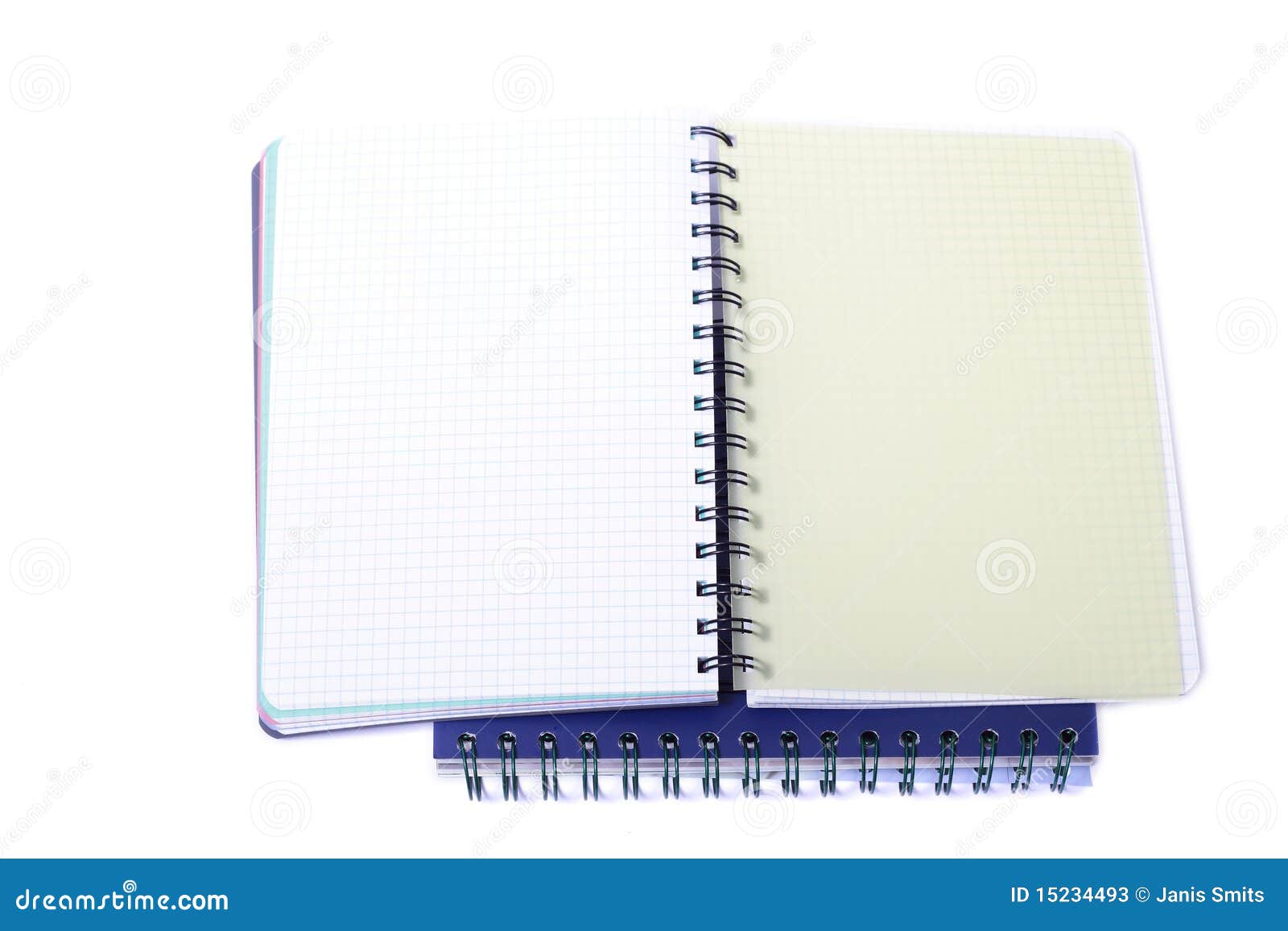 Caderno aberto. imagem de stock. Imagem de livro, nota - 15234493