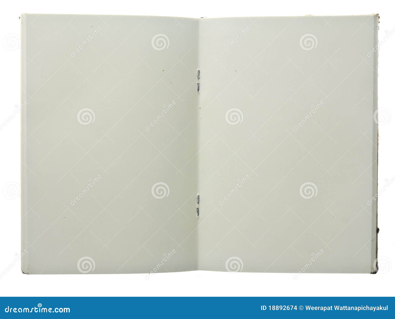 Caderno aberto foto de stock. Imagem de papel, caderno - 18892674