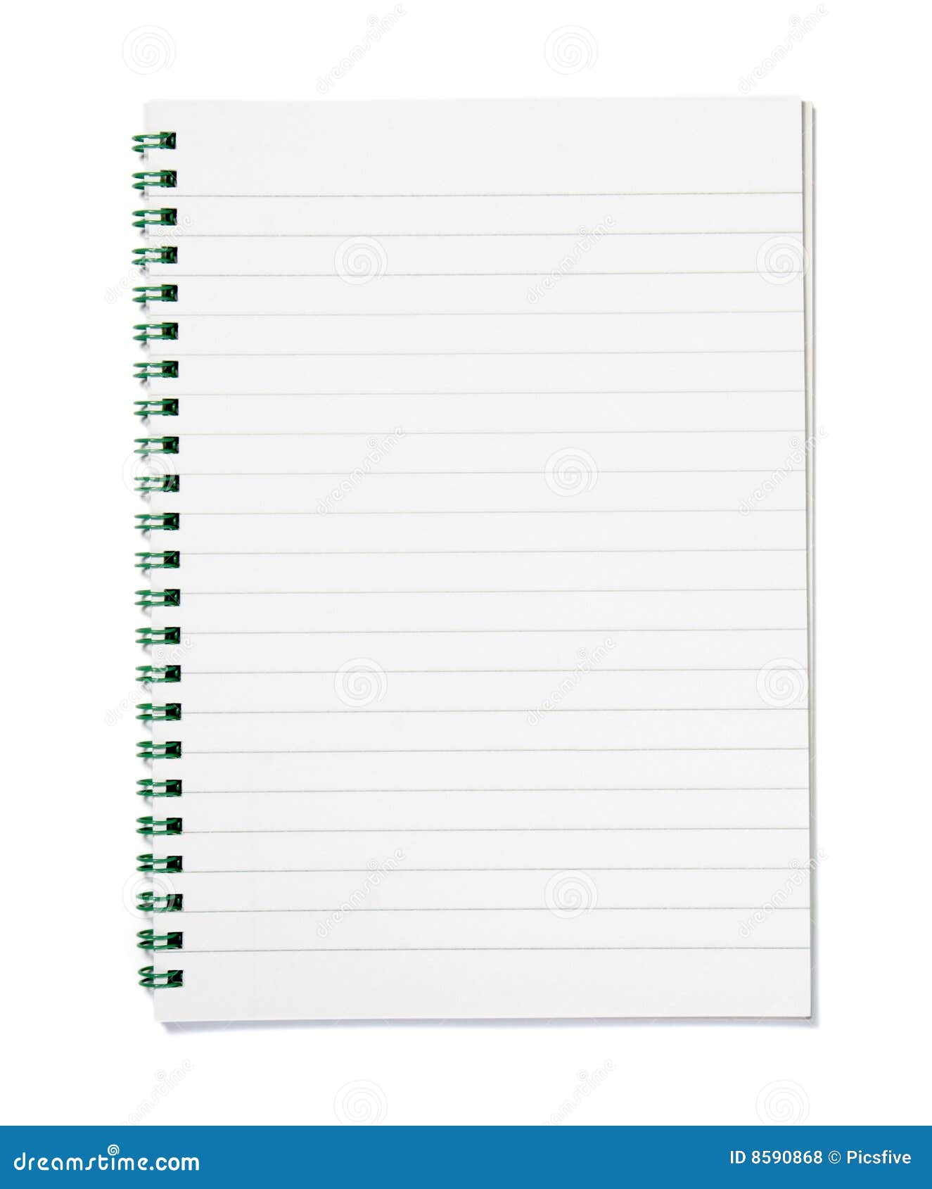 Caderno aberto foto de stock. Imagem de conceito, corte - 8590868