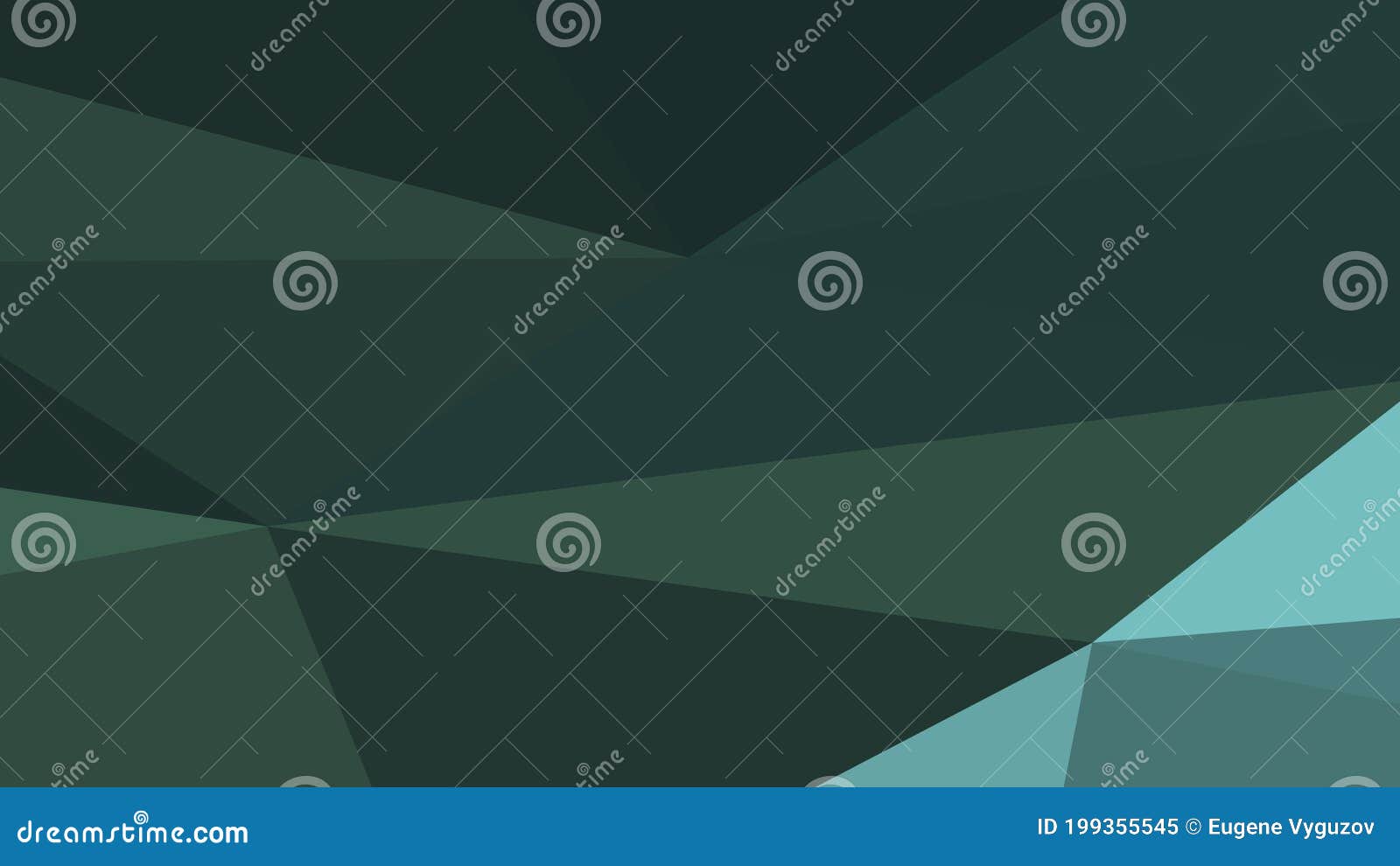 Cadet Blue Abstract Background. Geometric Vector Illustration Stock ...