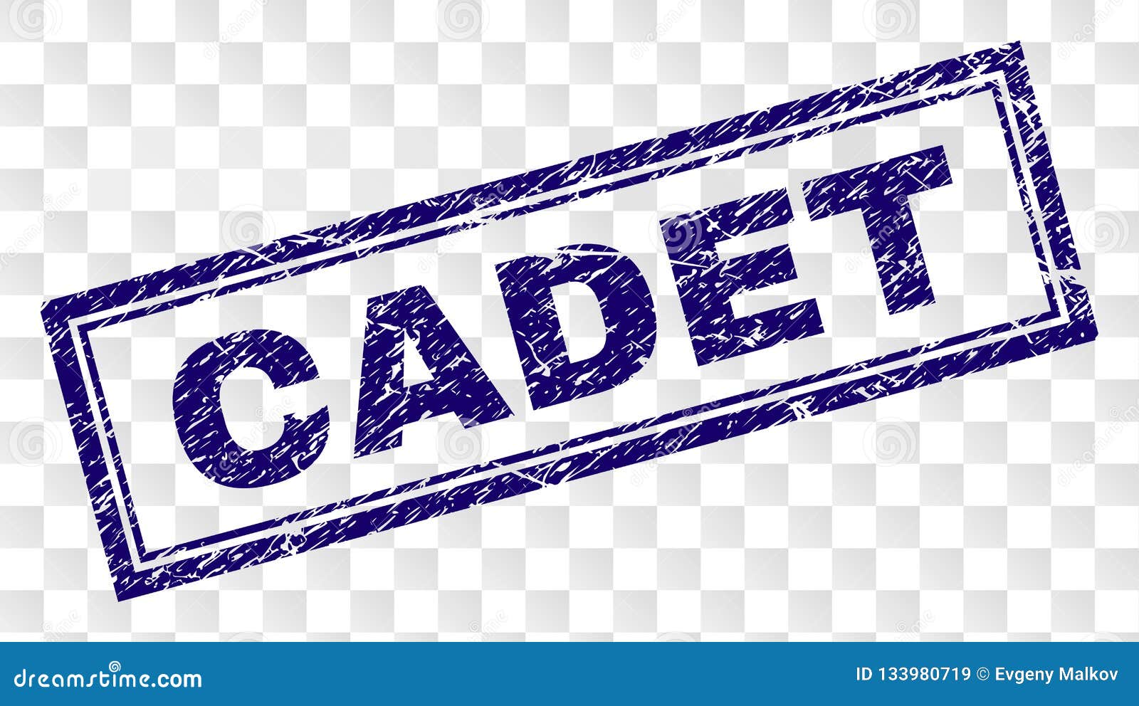 Grunge CADET Rectangle Stamp Stock Vector - Illustration of texture ...