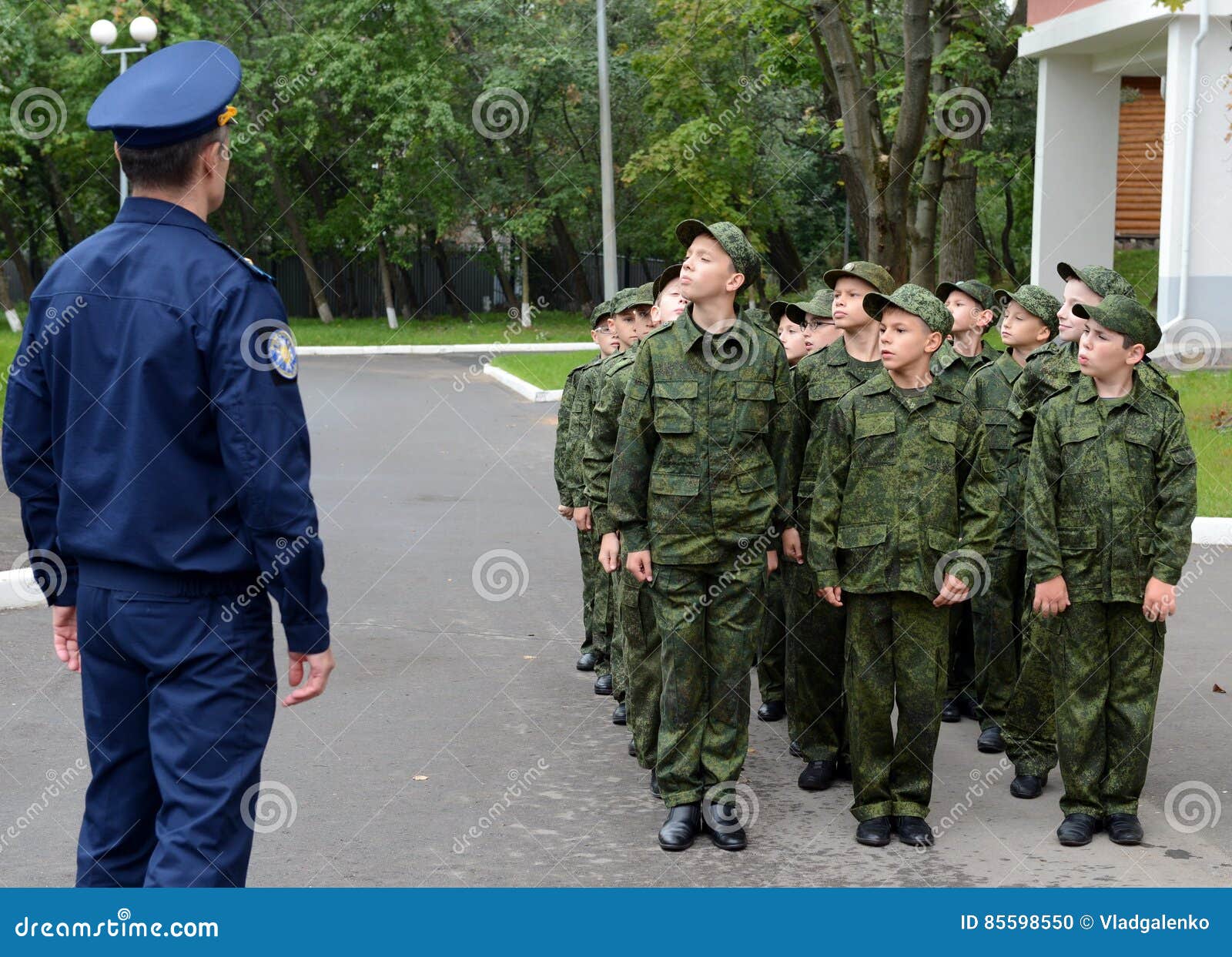 The Cadets of the First Moscow Cadet Corps. Editorial Image - Image of ...