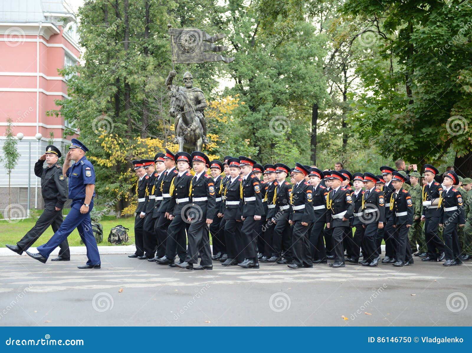 The Cadets of the First Moscow Cadet Corps. Editorial Image - Image of ...