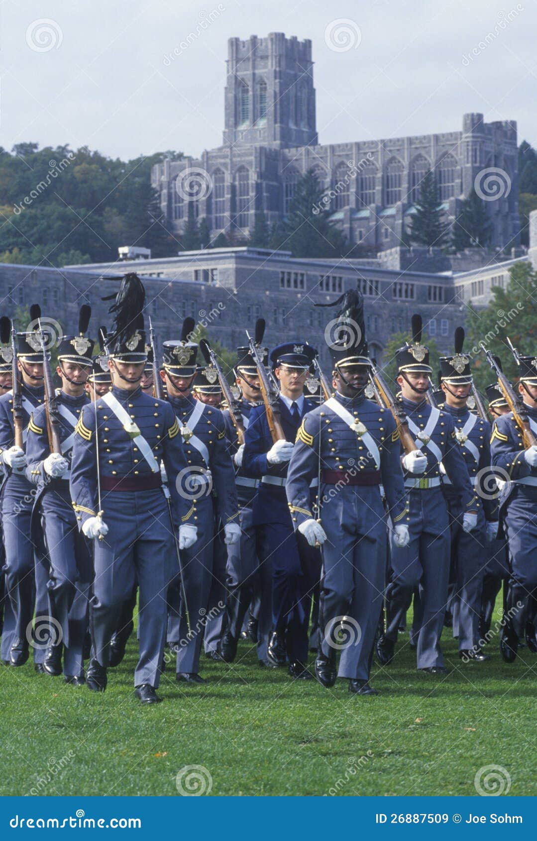 Cadets Marching in Formation Editorial Stock Image - Image of practice ...