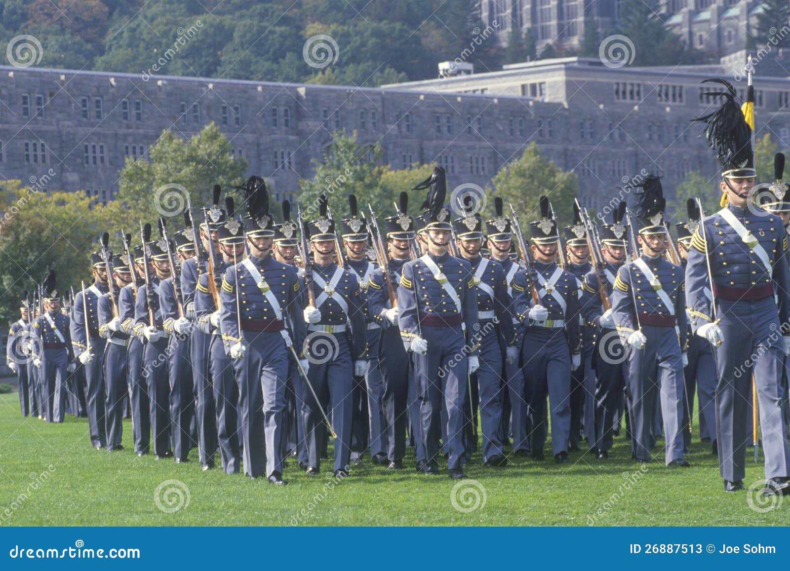 Cadets Marching in Formation Editorial Stock Photo - Image of training ...
