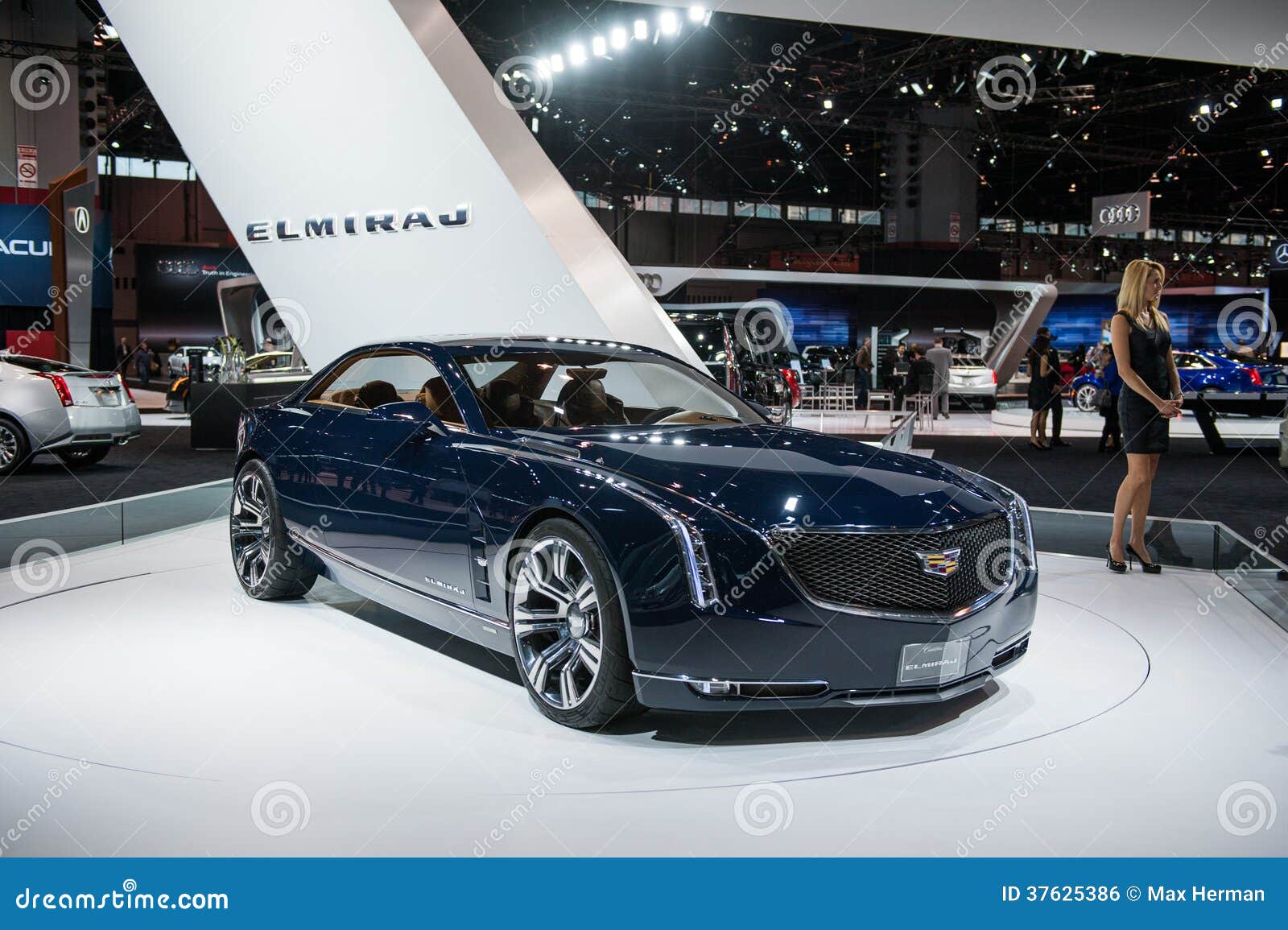 Cadillac at the Chicago Auto Show Editorial Photo - Image of show ...