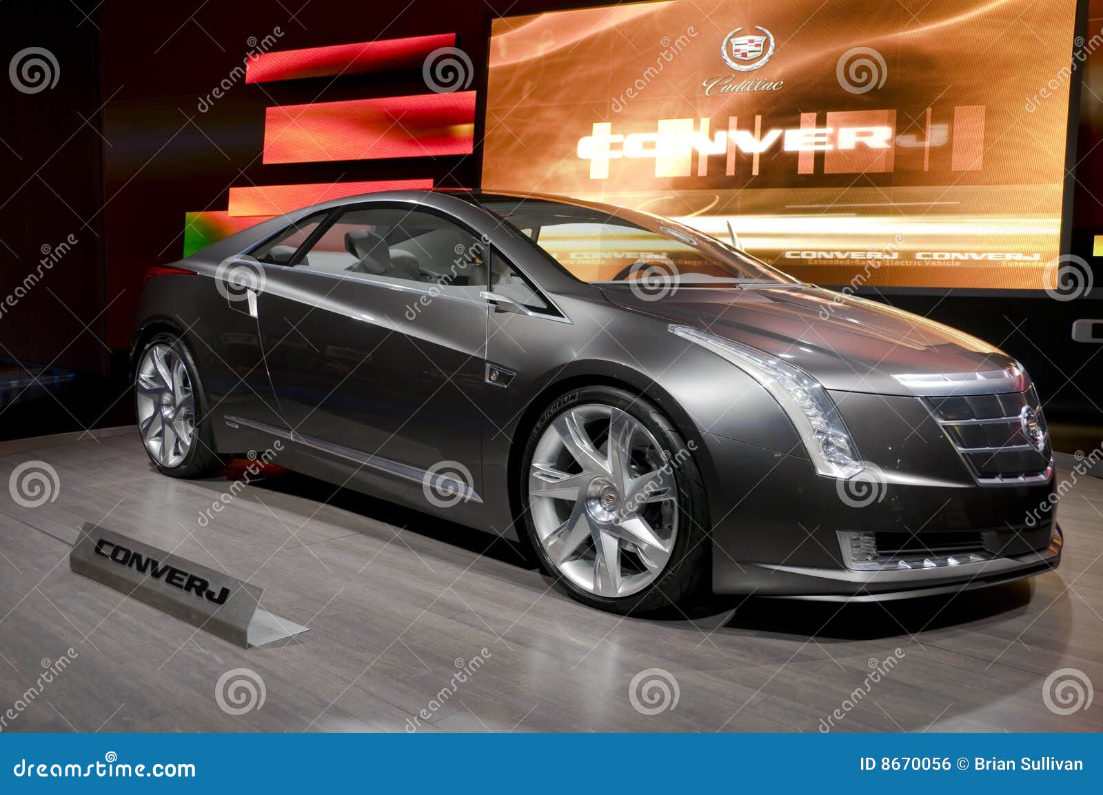 Cadillac Converj Concept editorial photo. Image of hybrid - 8670056