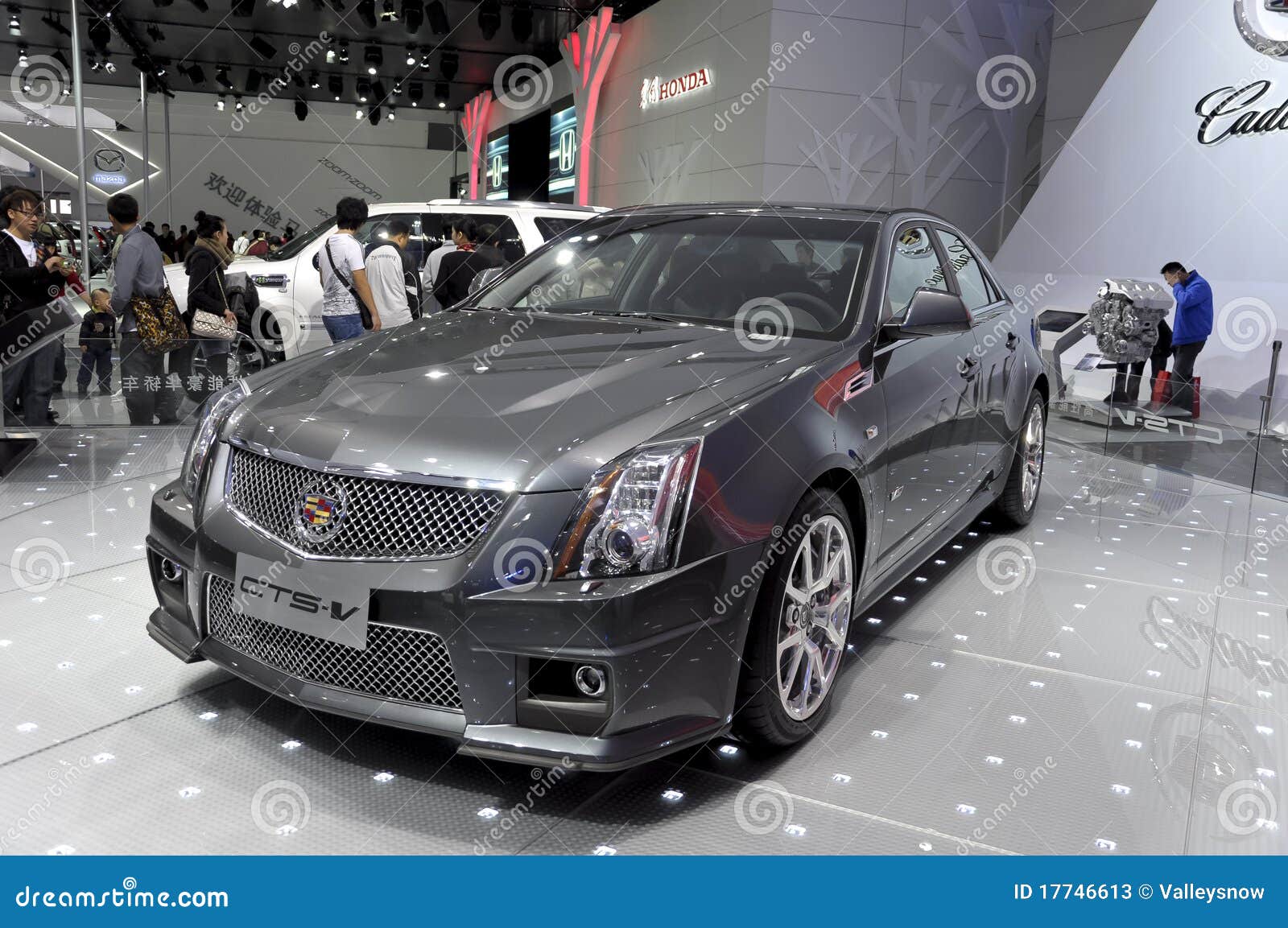 Cadillac CTS-V editorial stock photo. Image of model - 17746613
