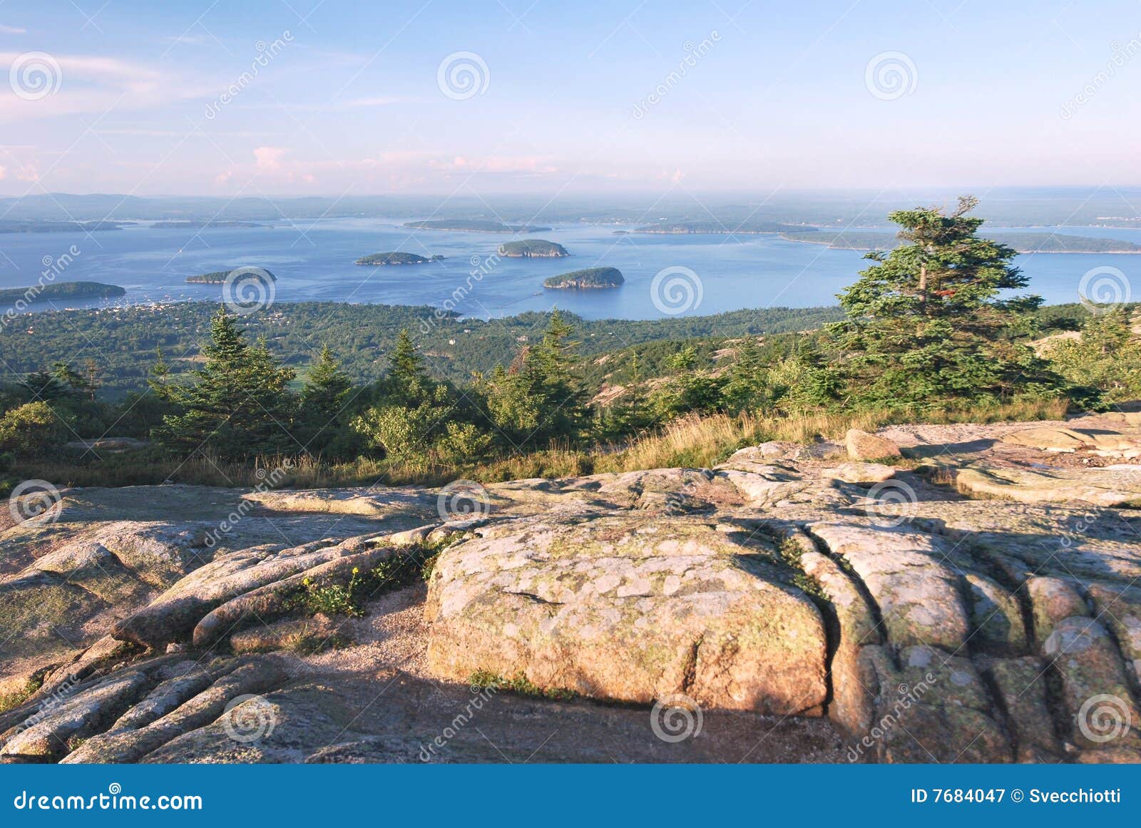 Cadillac Mountain, Acadia stock image. Image of united - 7684047