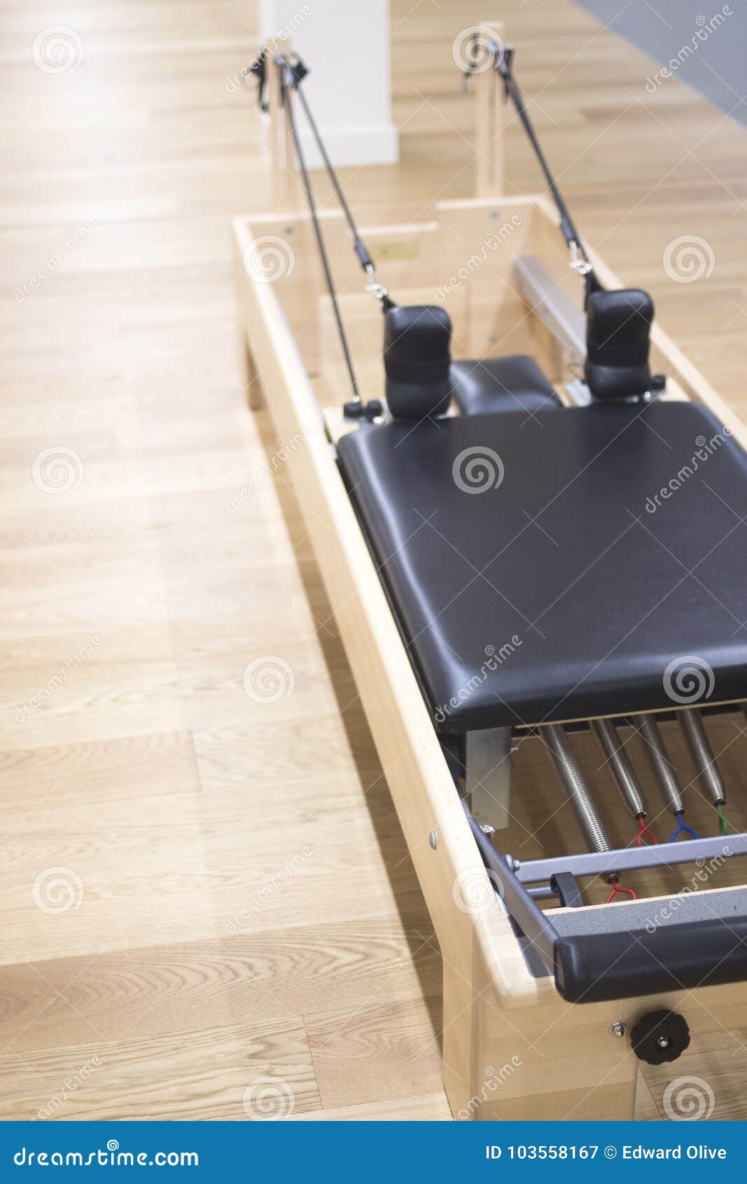 Cadillac Pilates Studio Machine Stock Image - Image of pilates, healthy ...