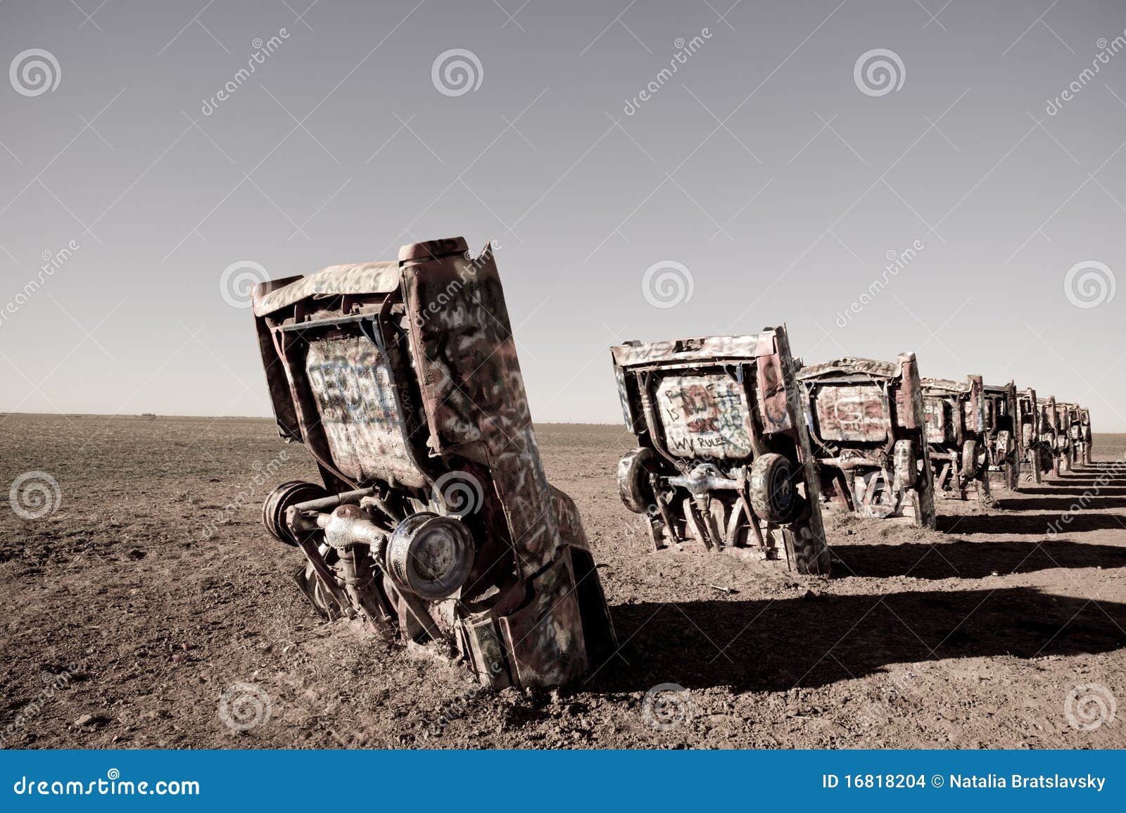 Cadillac Ranch editorial stock image. Image of cadillac - 16818204
