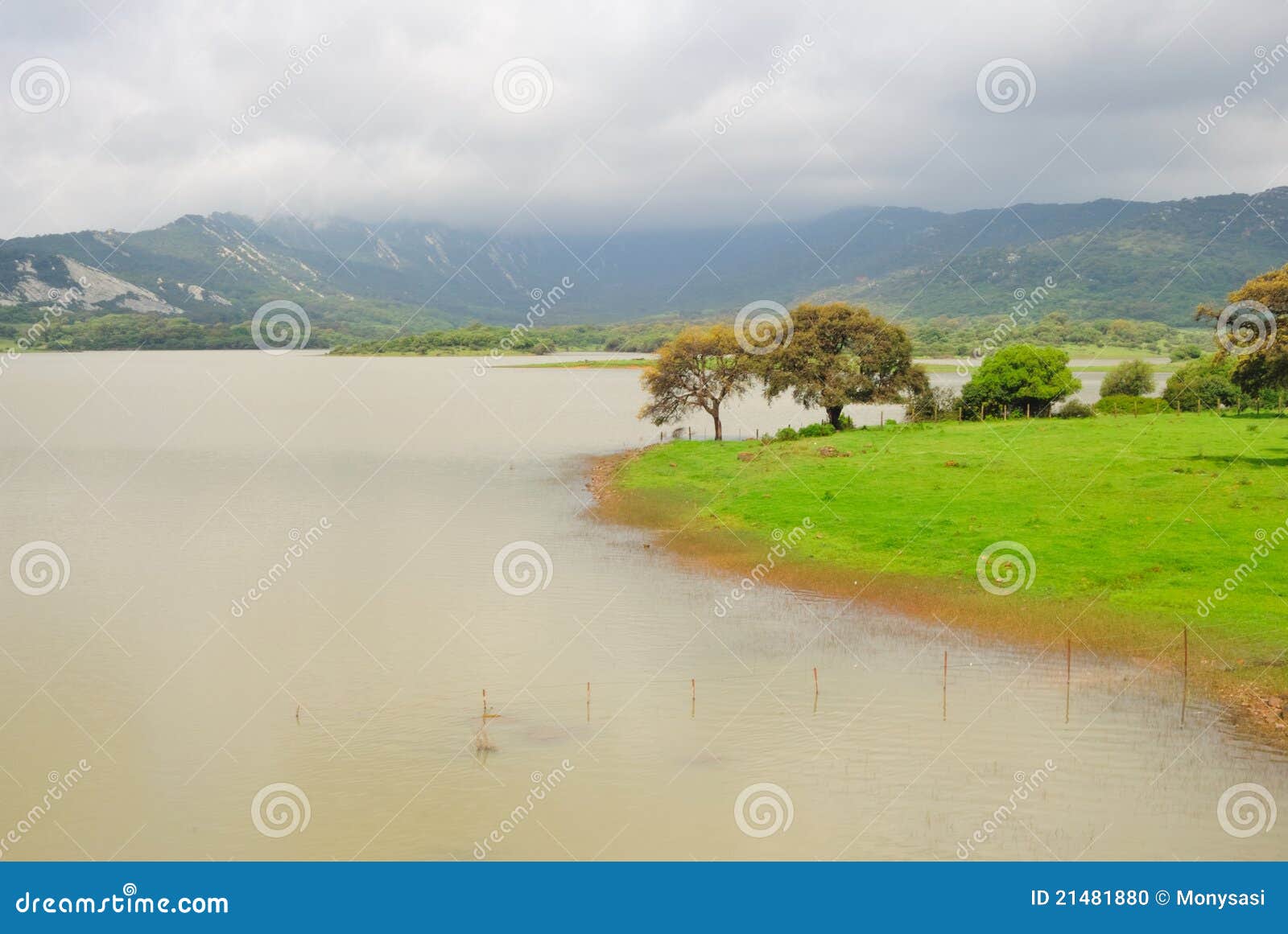 Cadiz lake stock photo. Image of enviroment, spain, water - 21481880