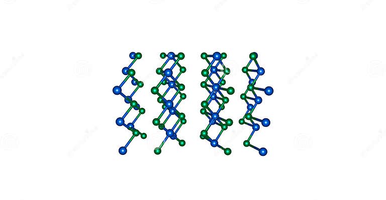 Cadmium Chloride Molecular Structure Isolated on White Stock ...