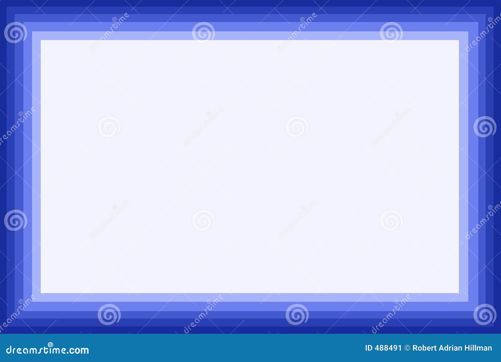 Cadre bleu illustration stock. Illustration du cadre, foncé - 488491