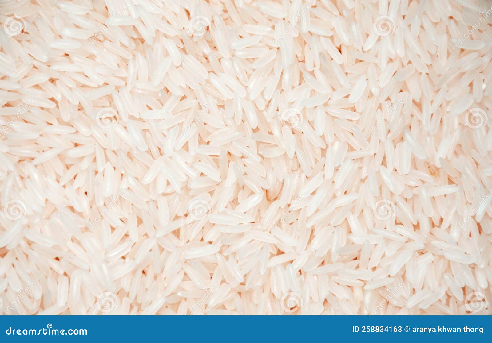 Cadre Complet De Riz Brut Pour Fond Image stock - Image du ...