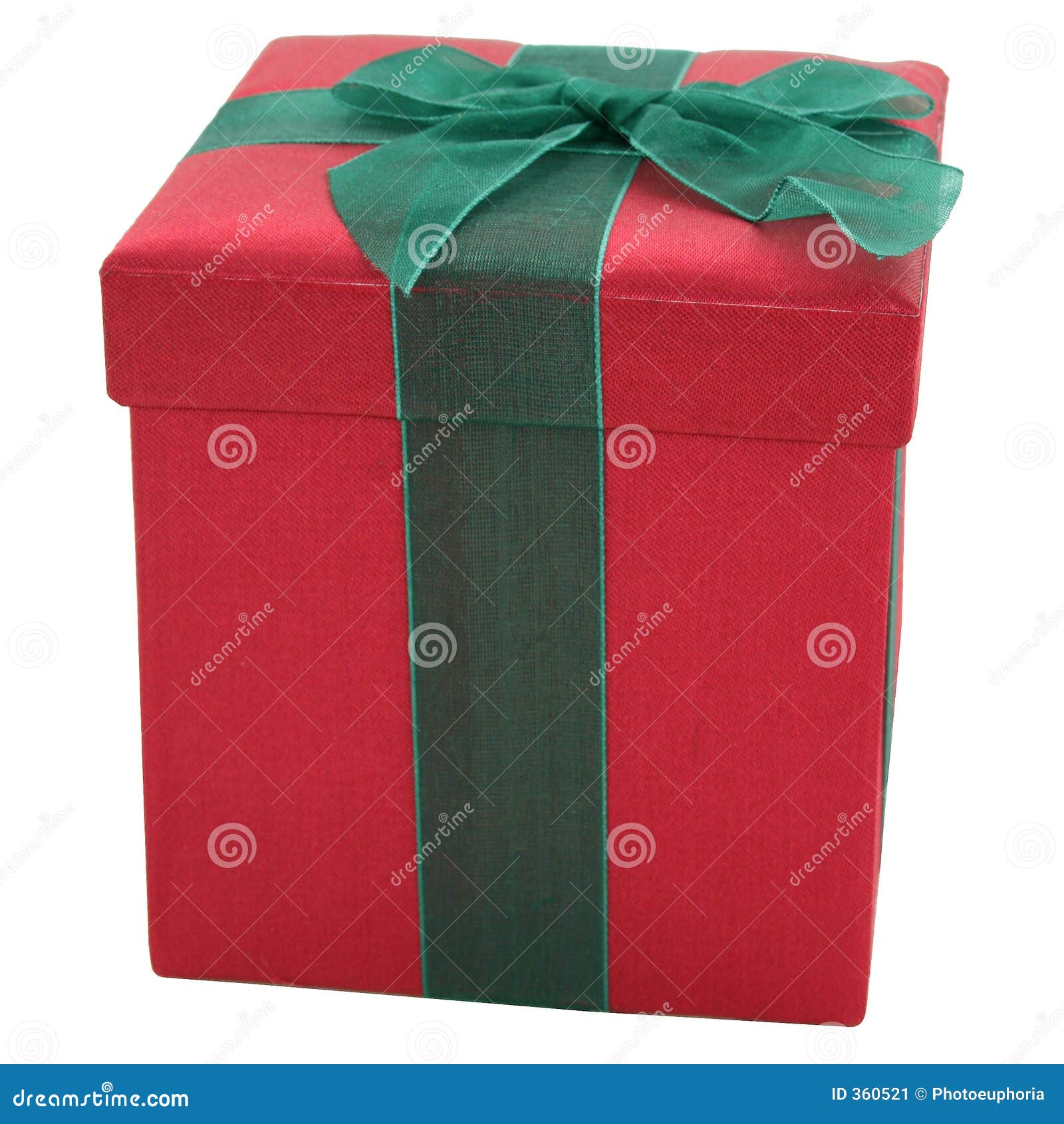 Cadre De Cadeau Rouge Et Vert De Tissu Image stock - Image du cadeau ...