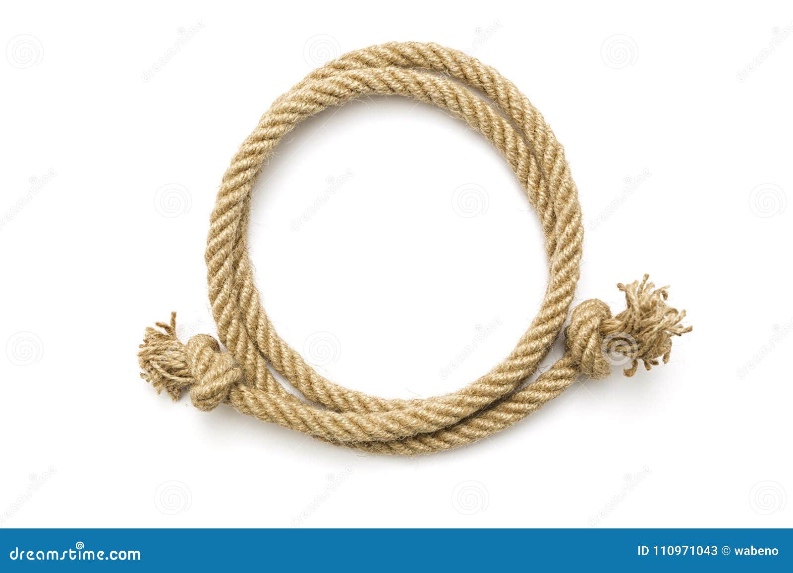 Cadre de corde de cercle image stock. Image du espace - 110971043