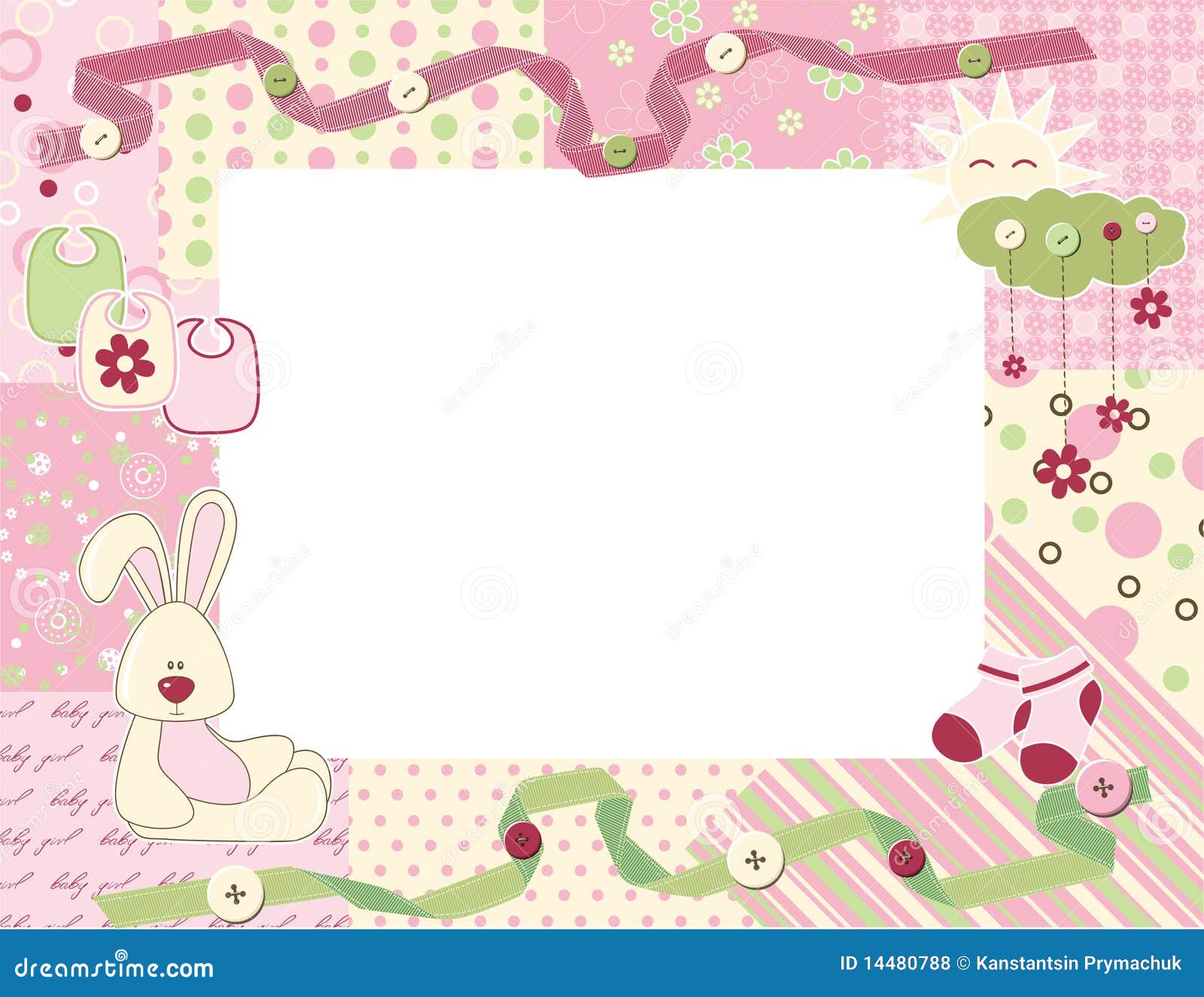 Cadre De Photo D'enfant Photos libres de droits - Image: 14480788