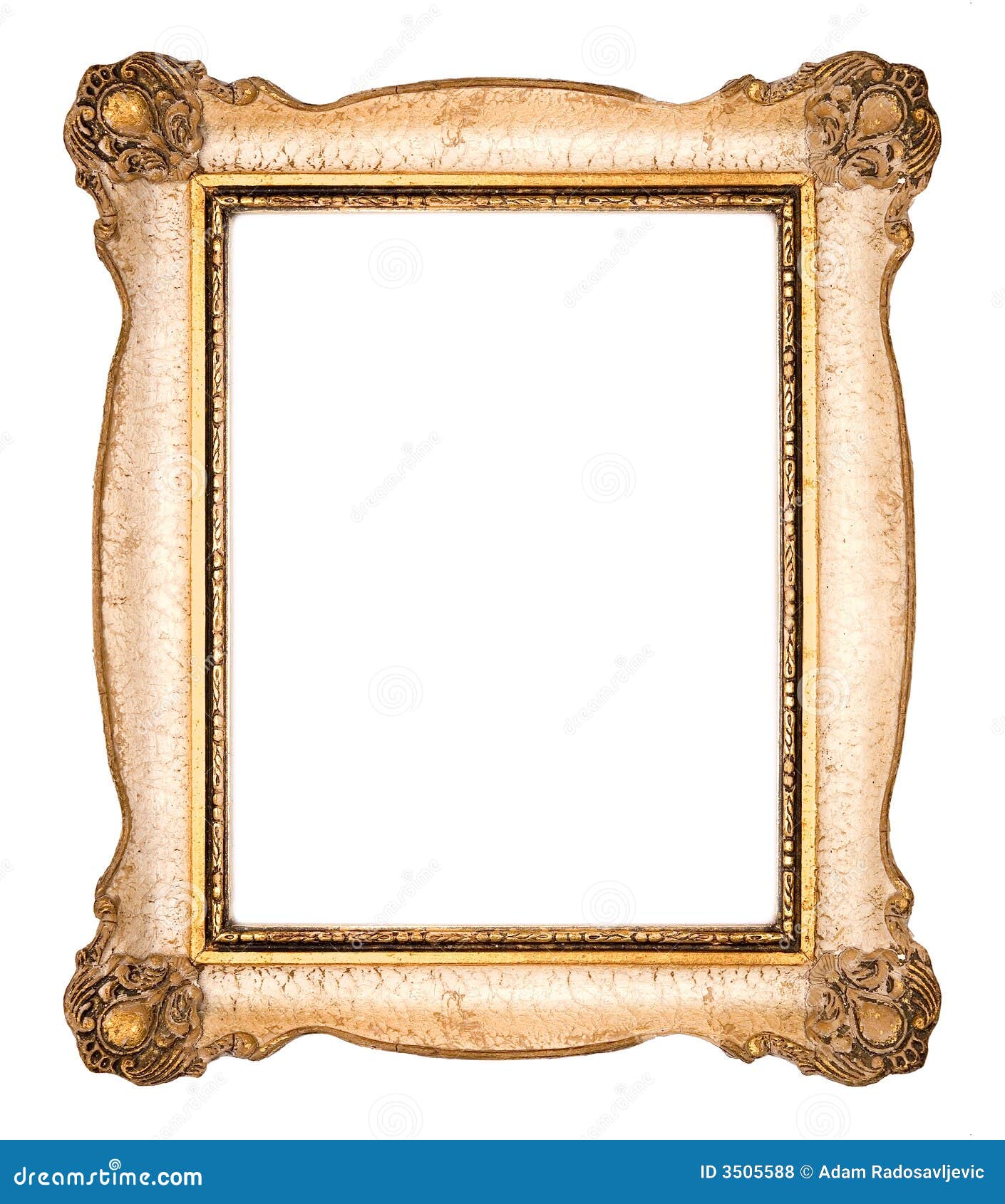 Cadre de tableau photo stock. Image du illustration, objet - 3505588