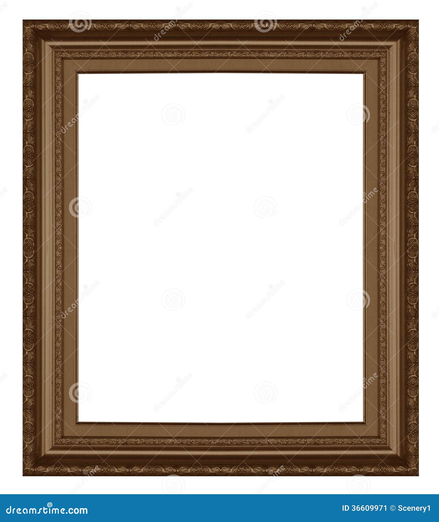 Cadre de tableau image stock. Image du personnalisé, vide - 36609971