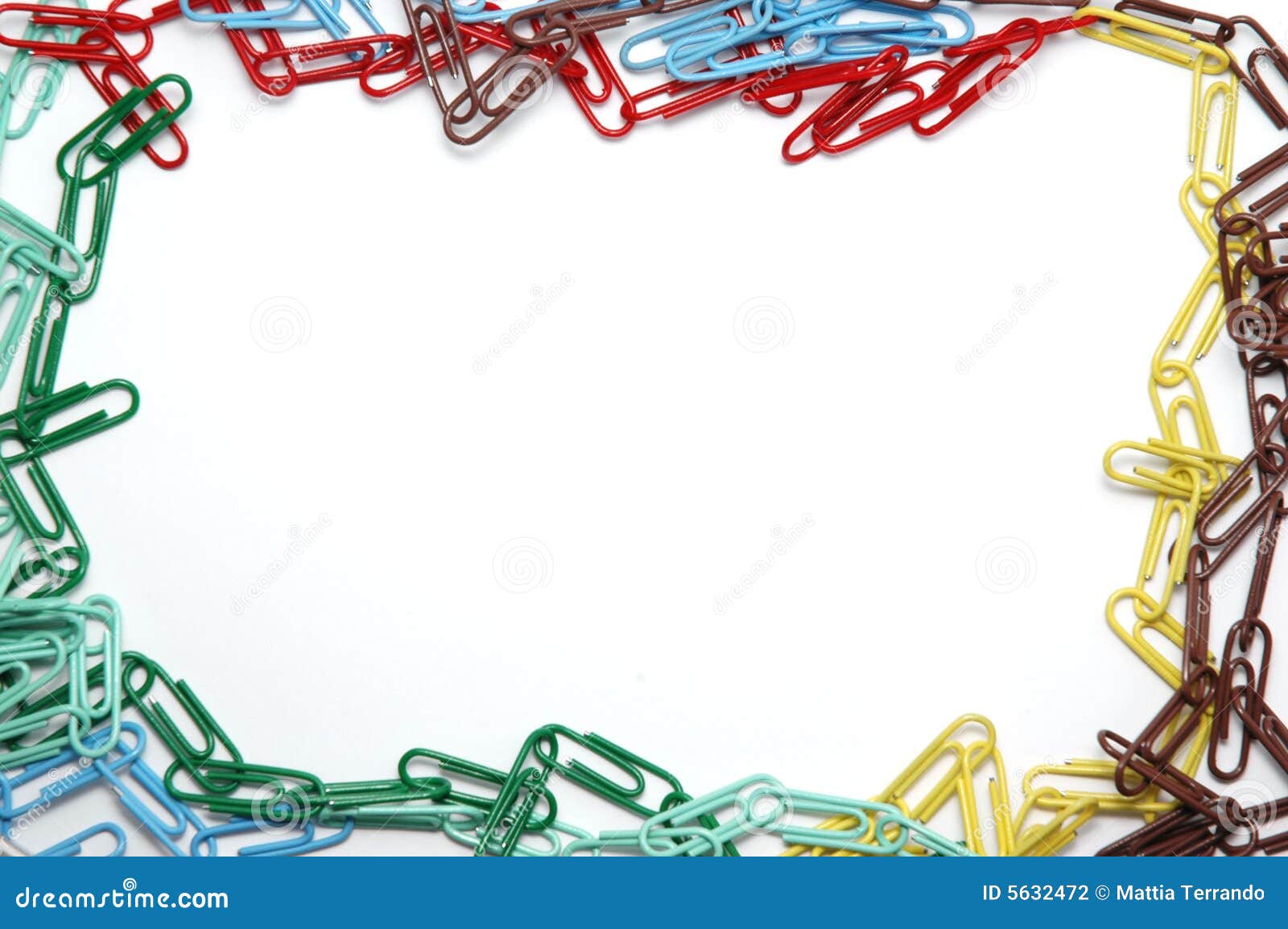 Cadre De Tableau D'agrafes Image. Image: 5632472