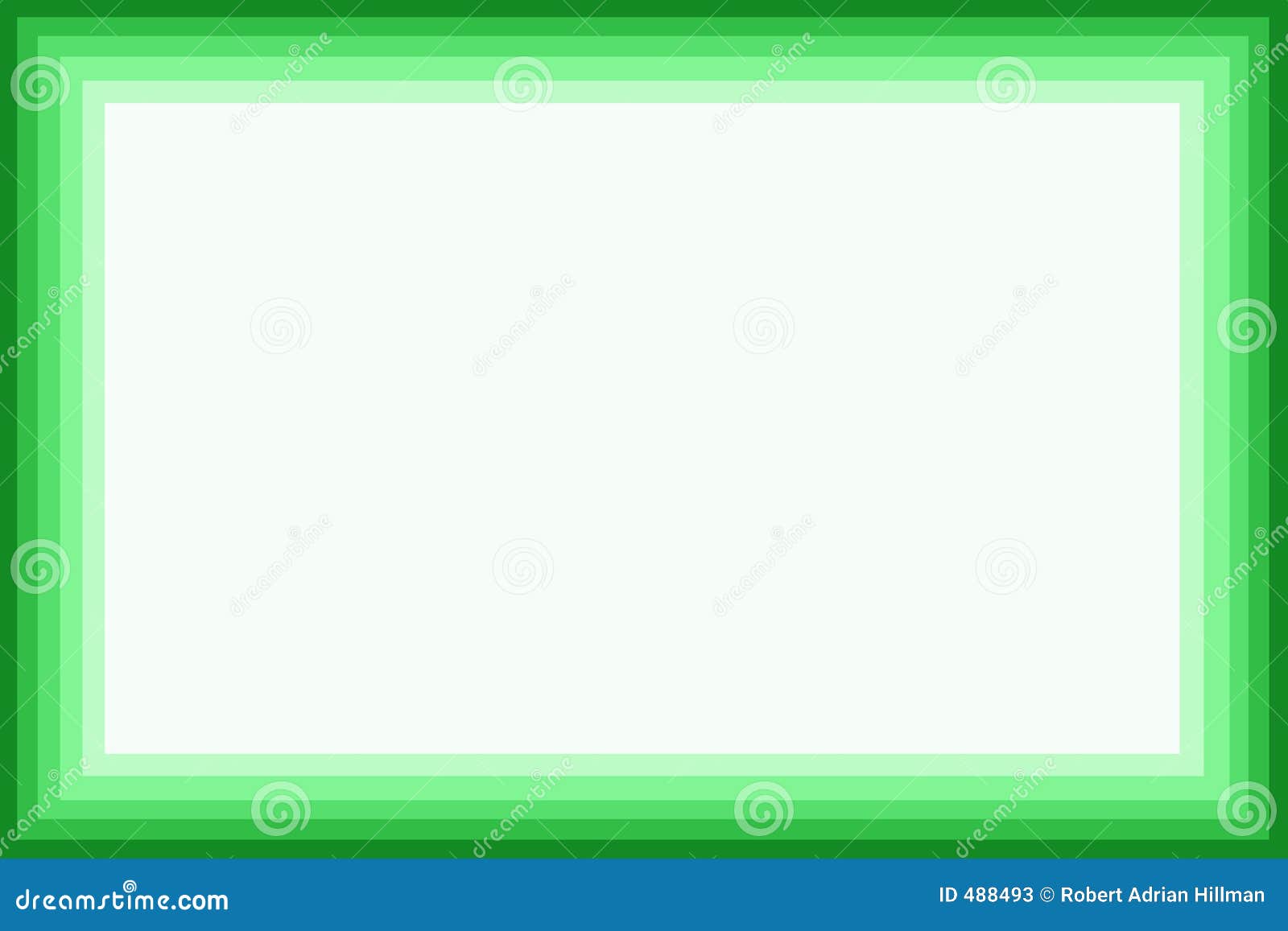 Cadre vert illustration stock. Illustration du cadre, marge - 488493