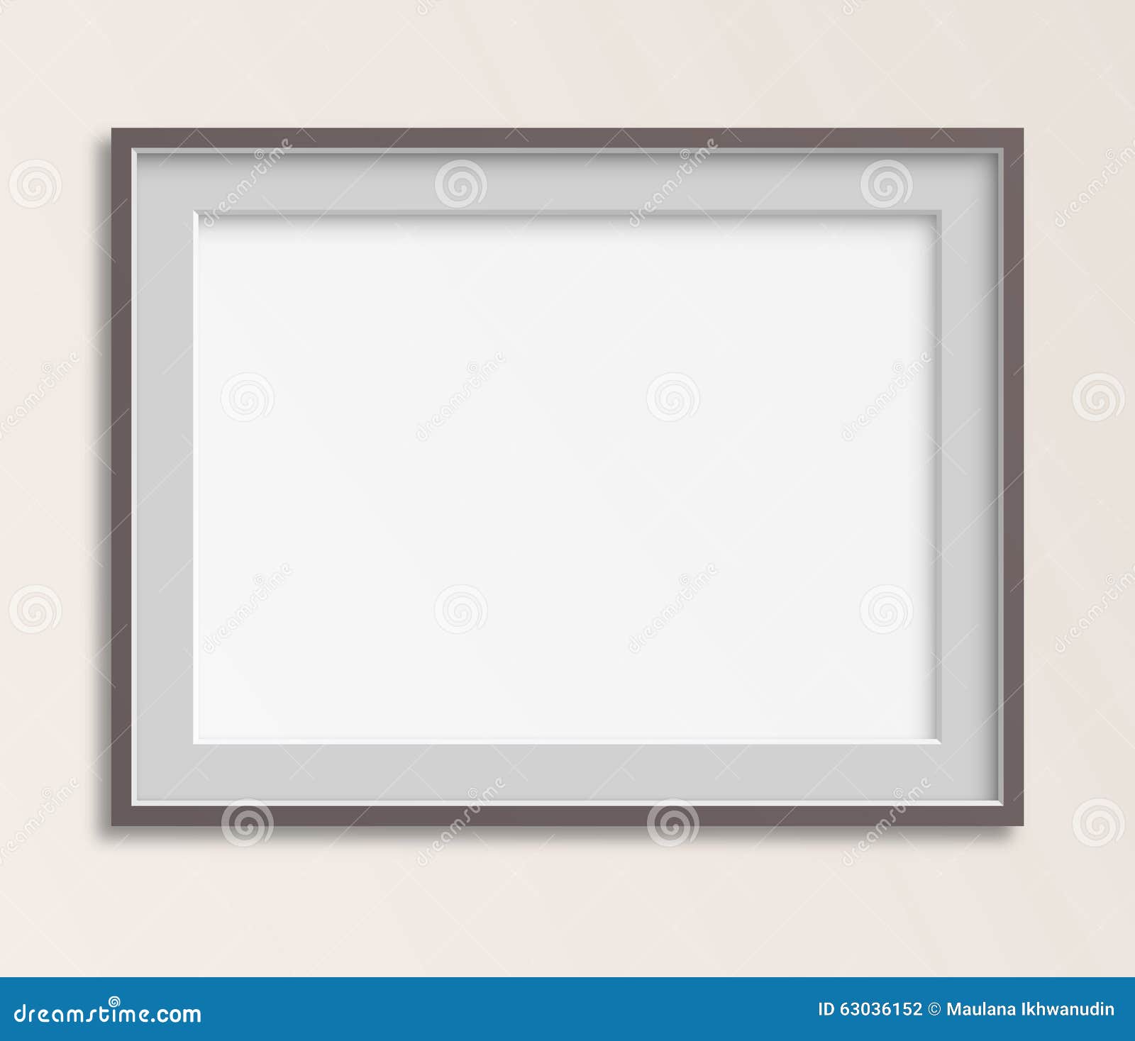 Cadre vide simple illustration de vecteur. Illustration du forme - 63036152