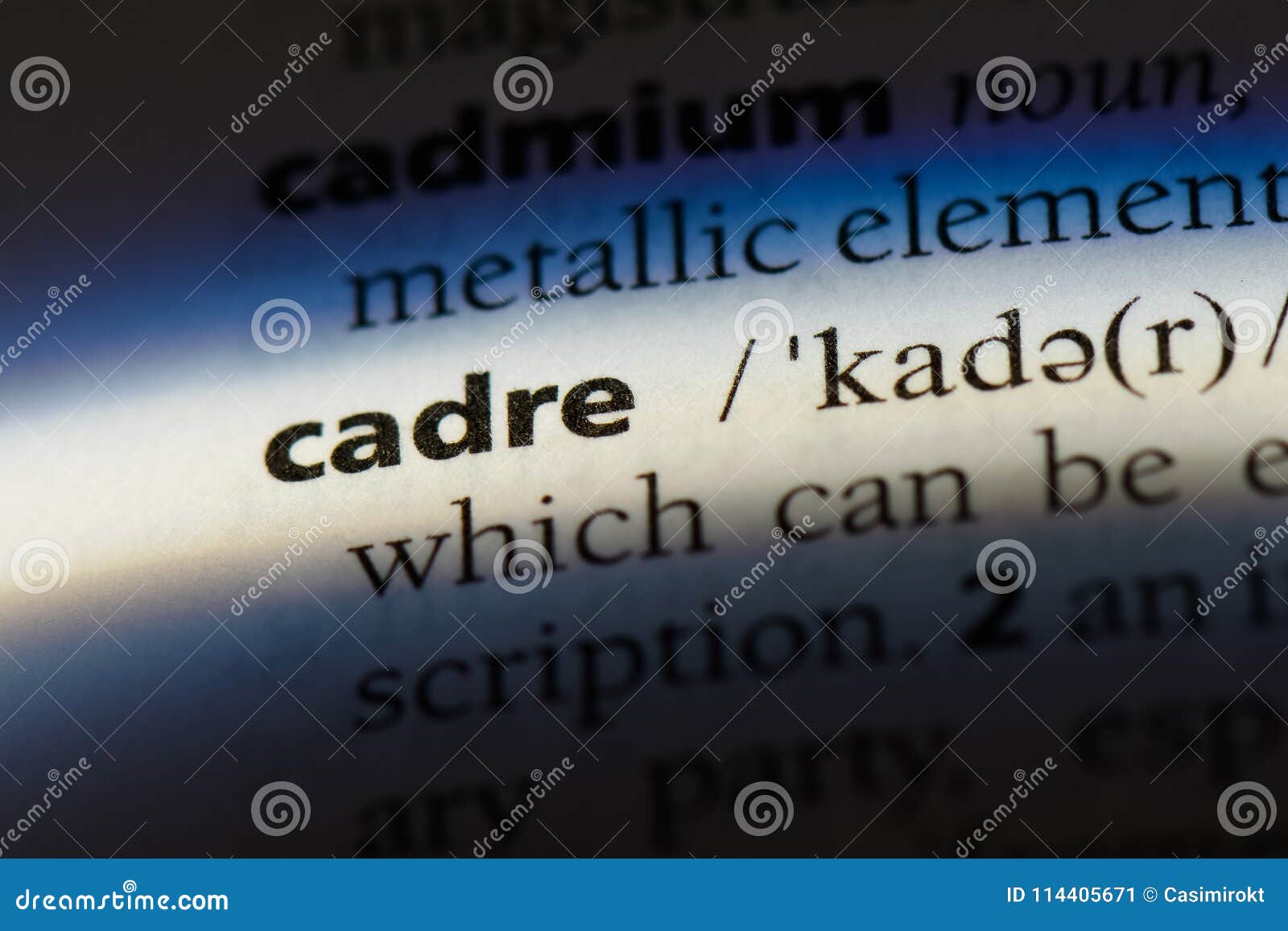 Cadre stock image. Image of paper, macro, writing, isolated - 114405671