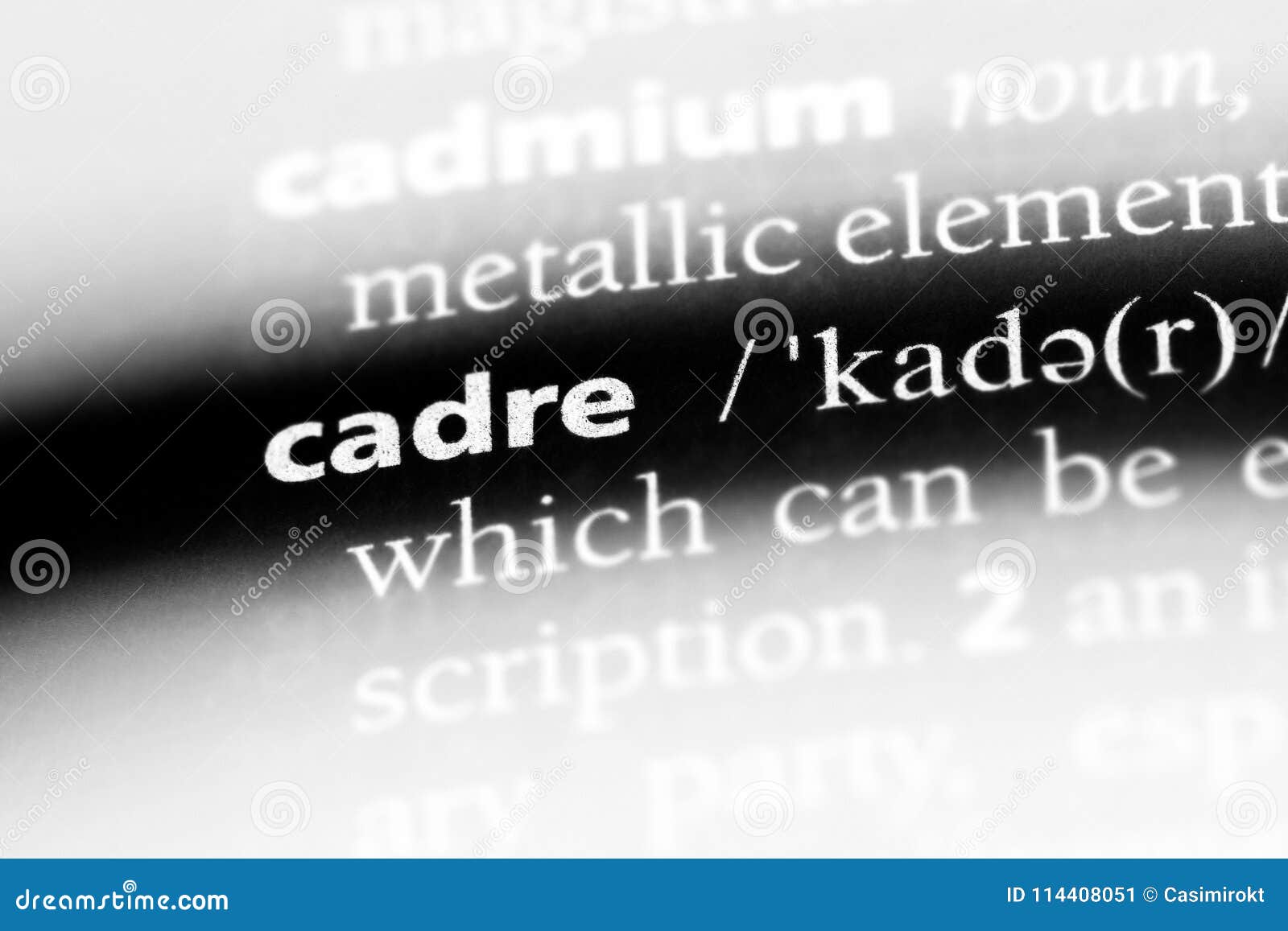 Cadre stock image. Image of cadre, info, text, english - 114408051