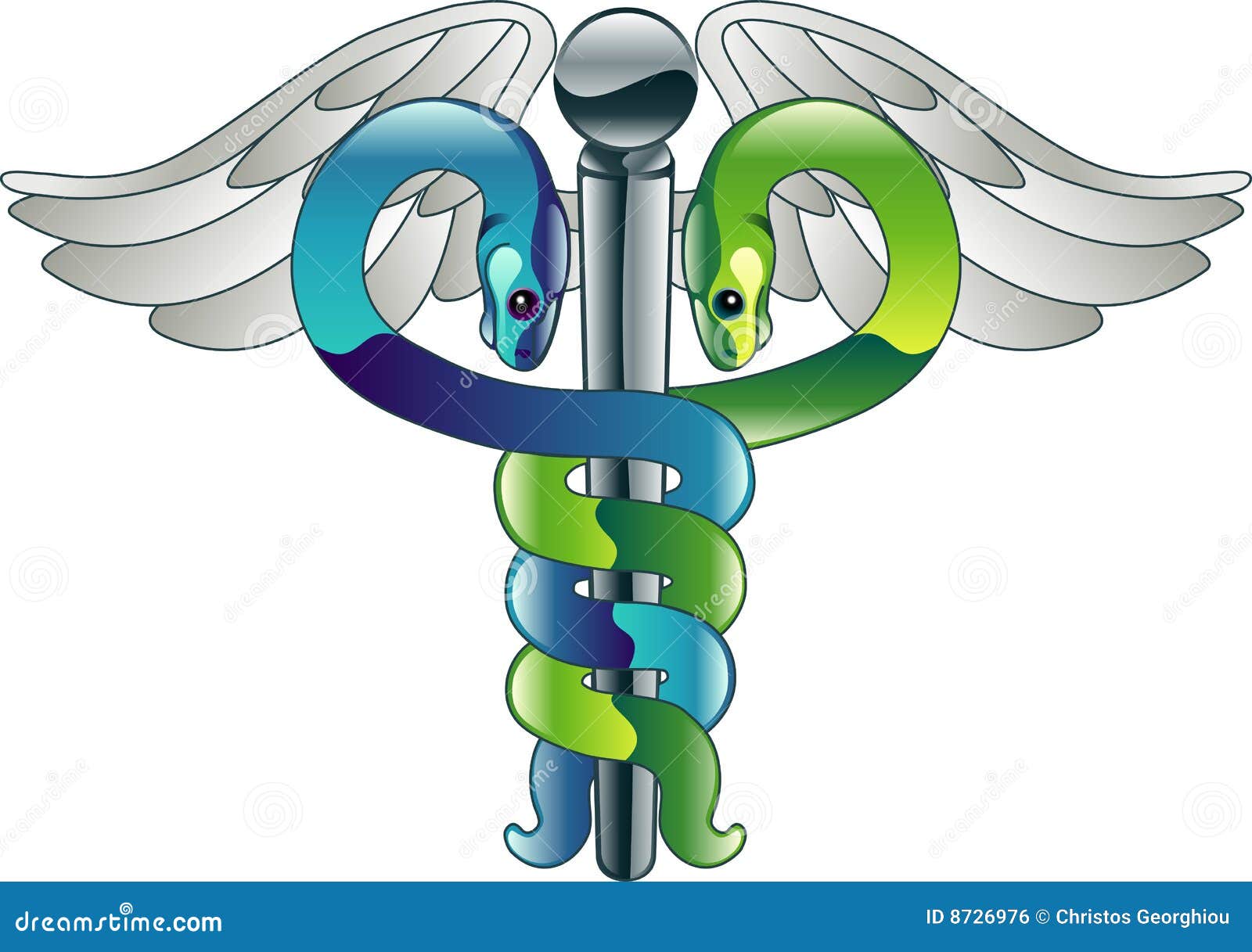 Caduceus Doctor S Medical Symbol Stock Vector - Illustration of ...