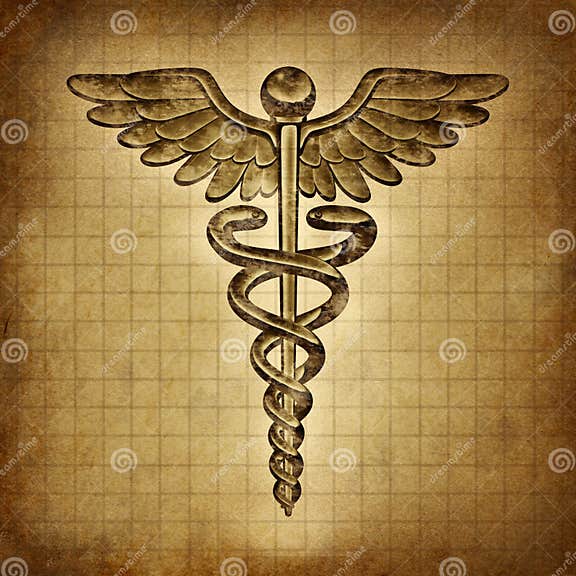 Caduceus Grunge stock illustration. Illustration of prescription - 28776720