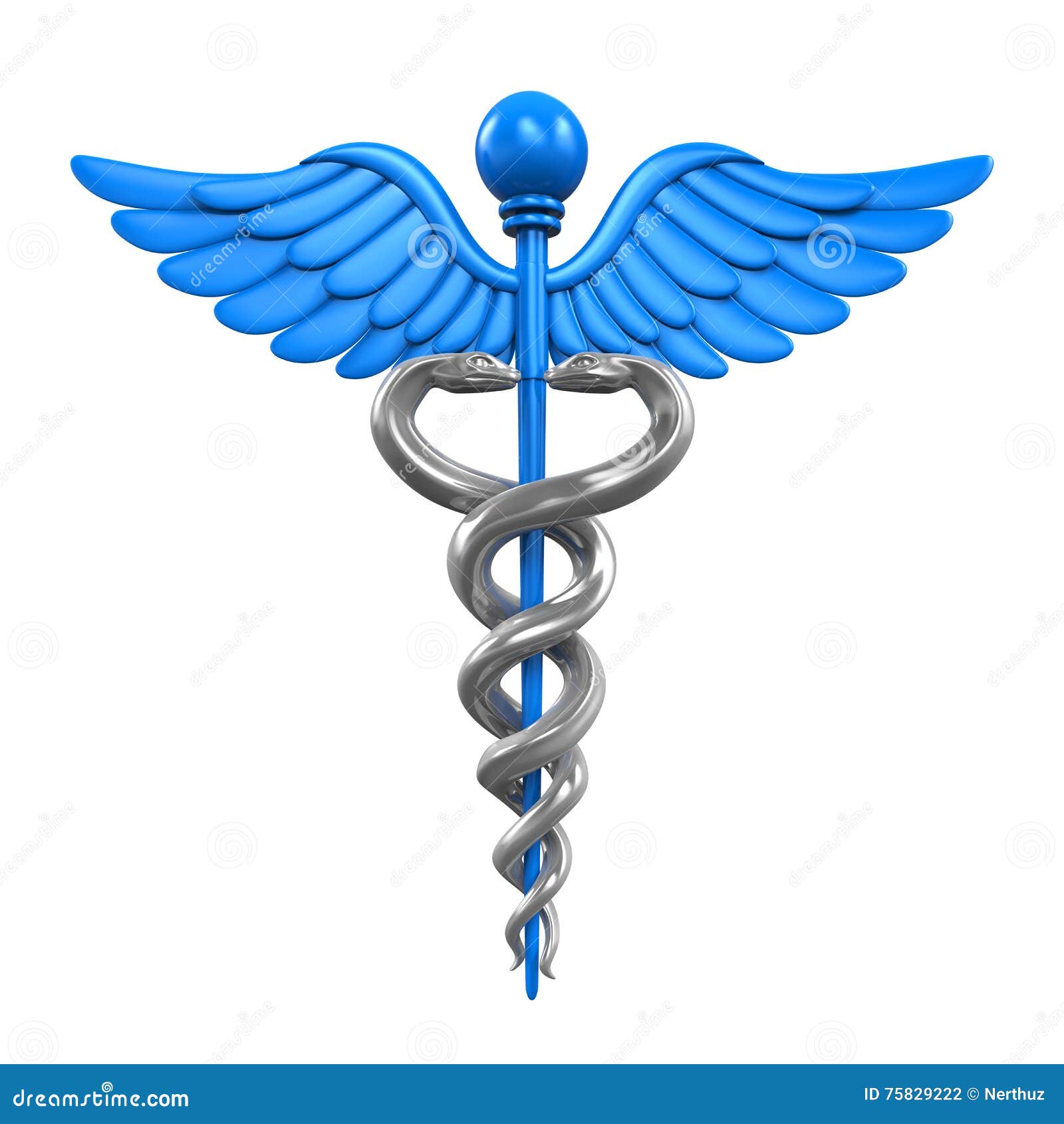Caduceus Medical Symbol Royalty-Free Stock Image | CartoonDealer.com ...