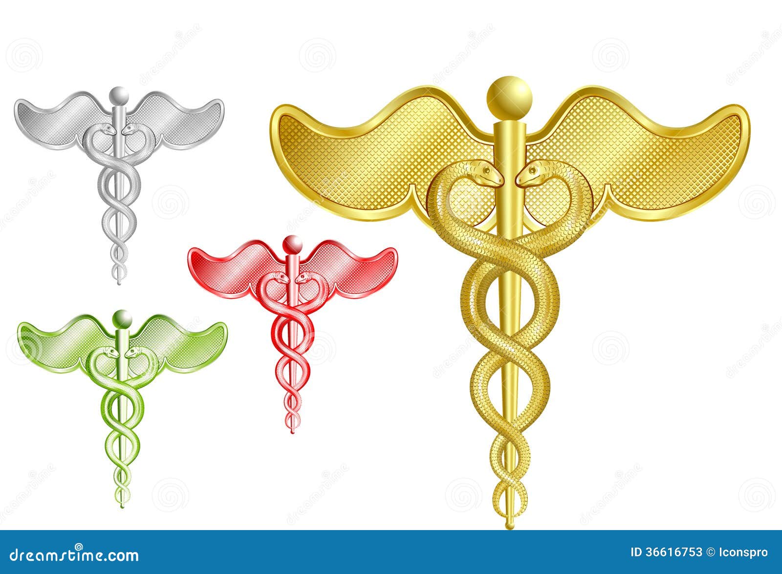Simple Caduceus Vector