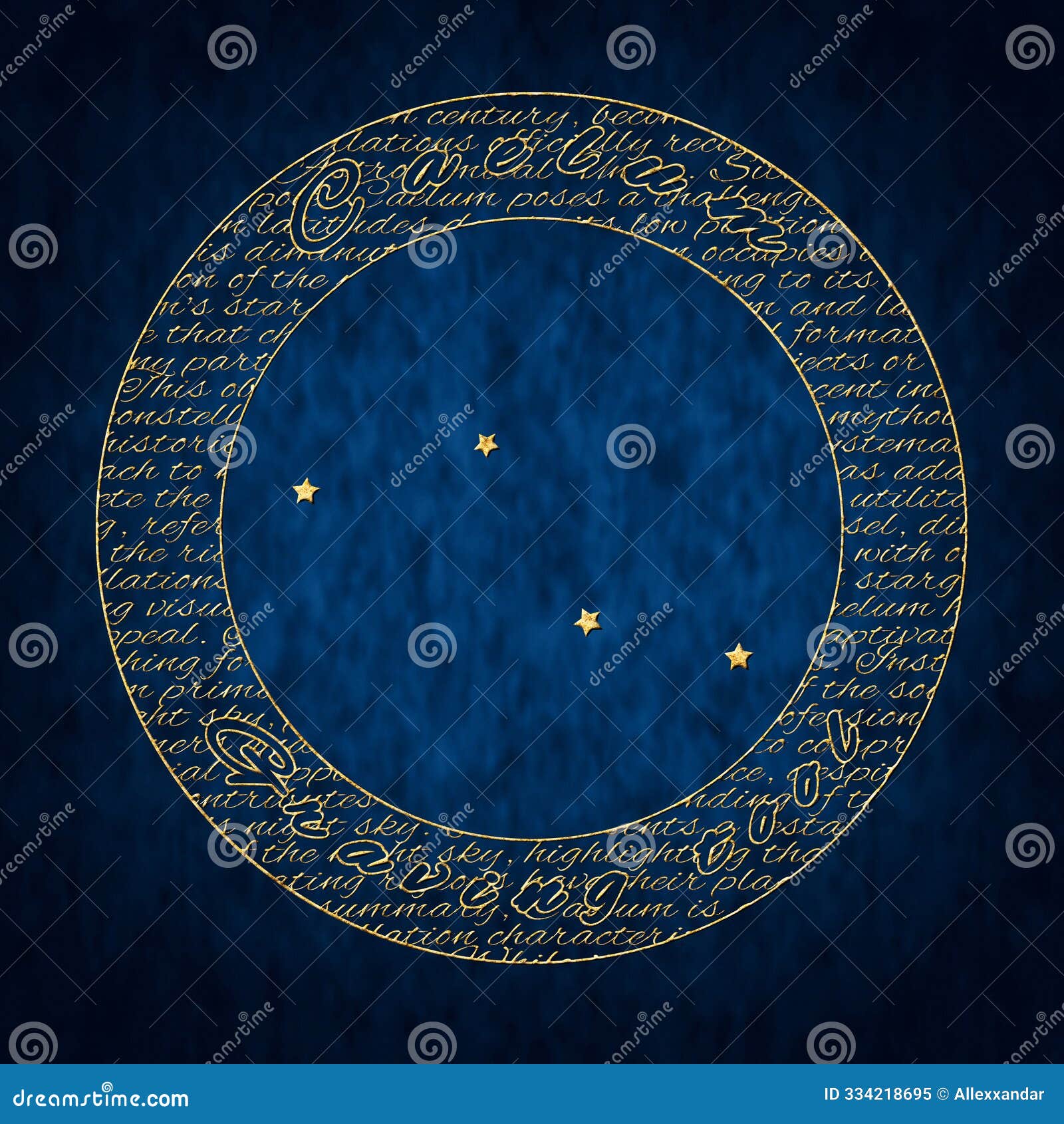 Caelum Star Constellation, Chisel Constellation Stock Illustration ...