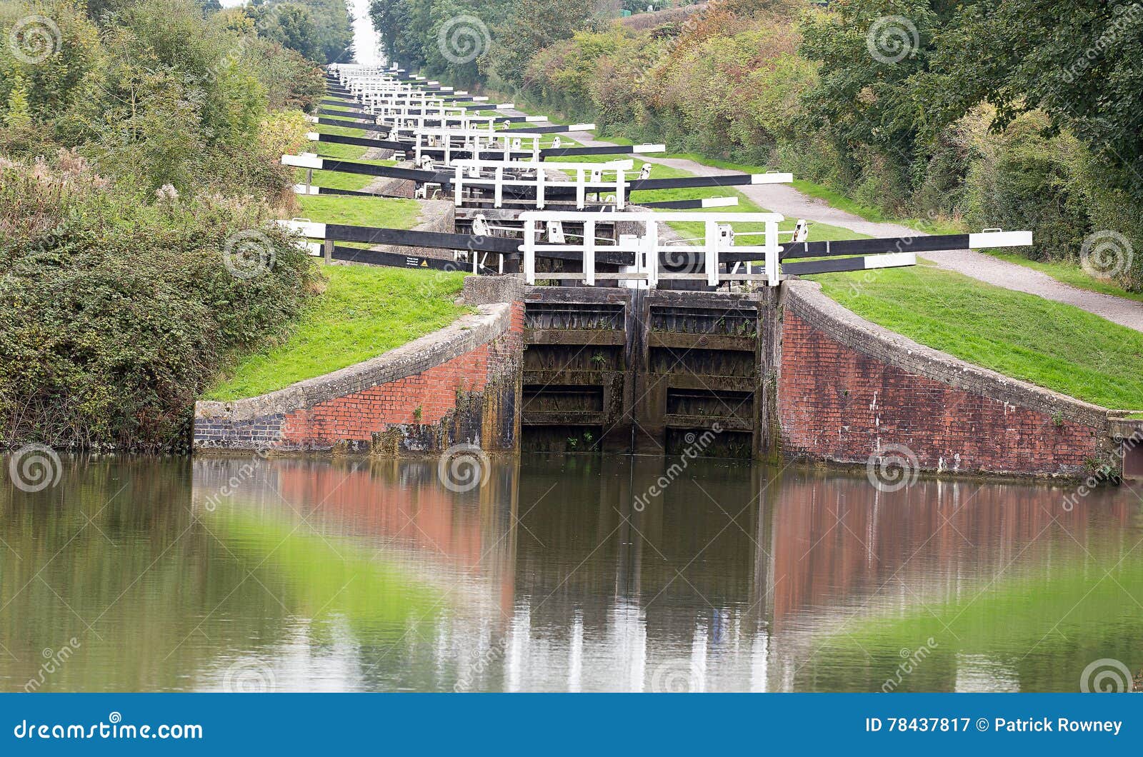 Caen Locks Devizes England stock image. Image of kennet - 78437817