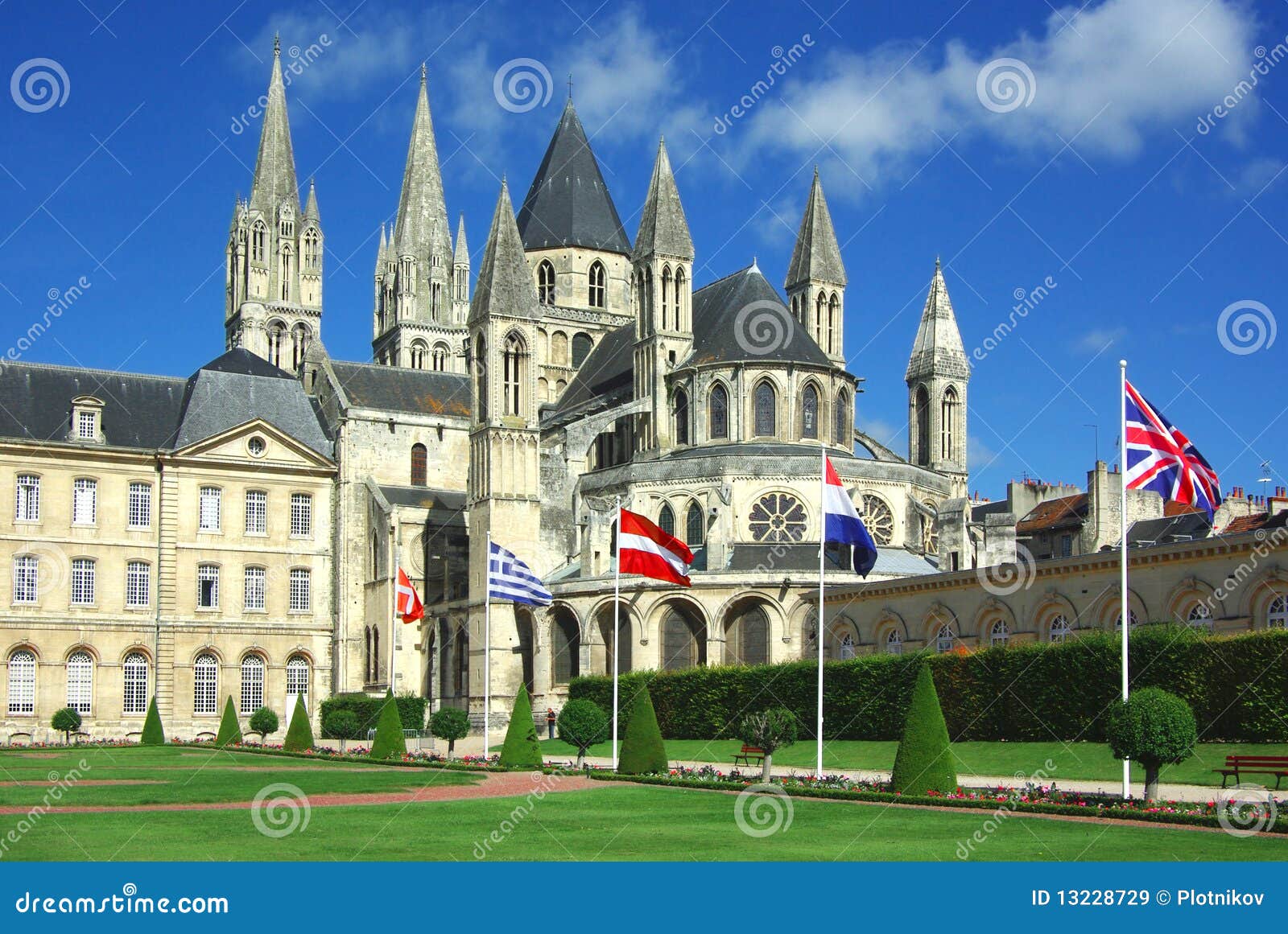Caen, Vieille Ville, Groupes Image stock - Image du temple, historique ...