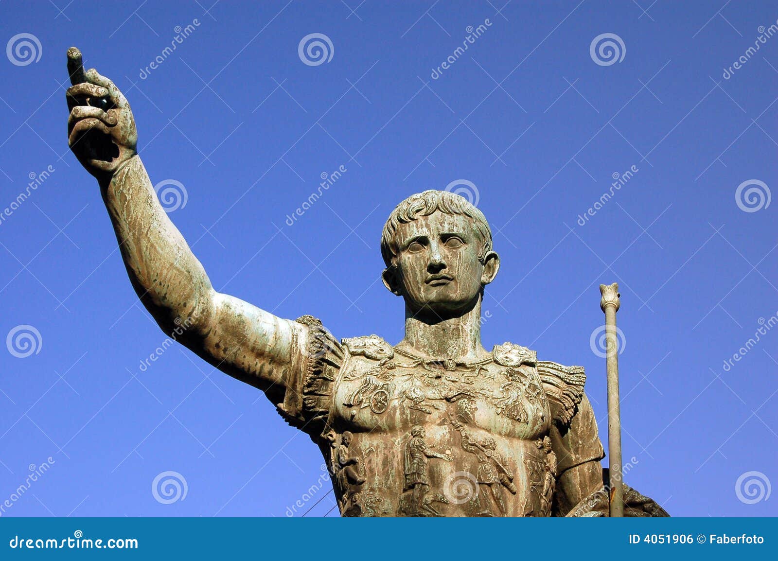 Caesar stock photo. Image of historic, metal, detail, domination - 4051906